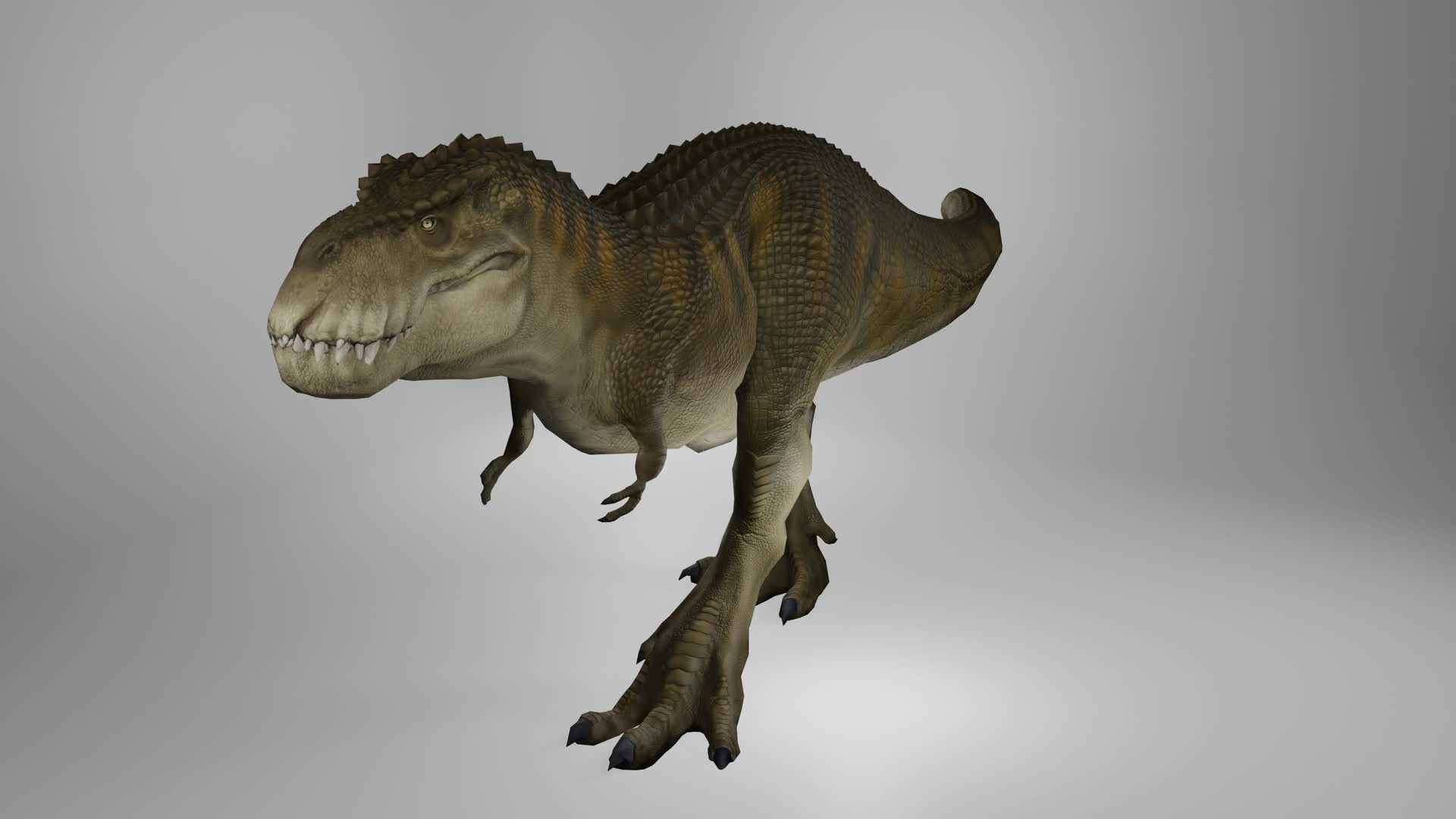 ArtStation - T-Rex walk cycle