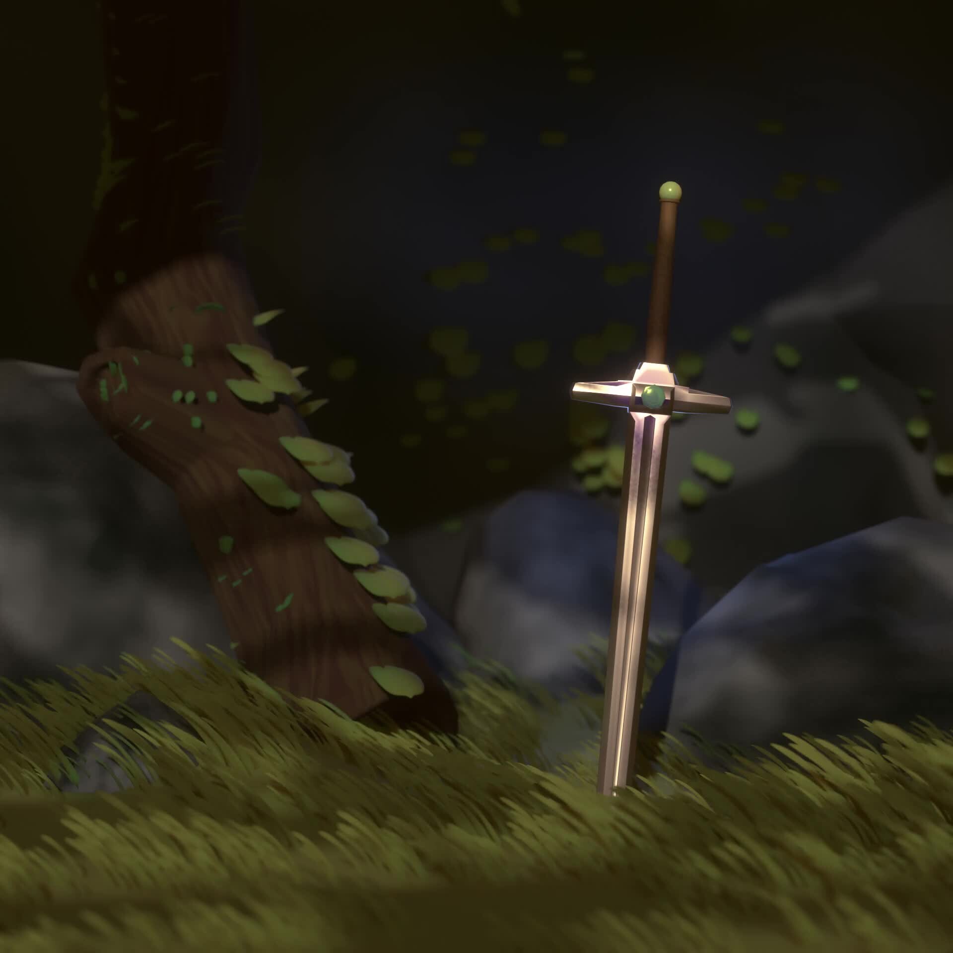 ArtStation - Emerald Sword