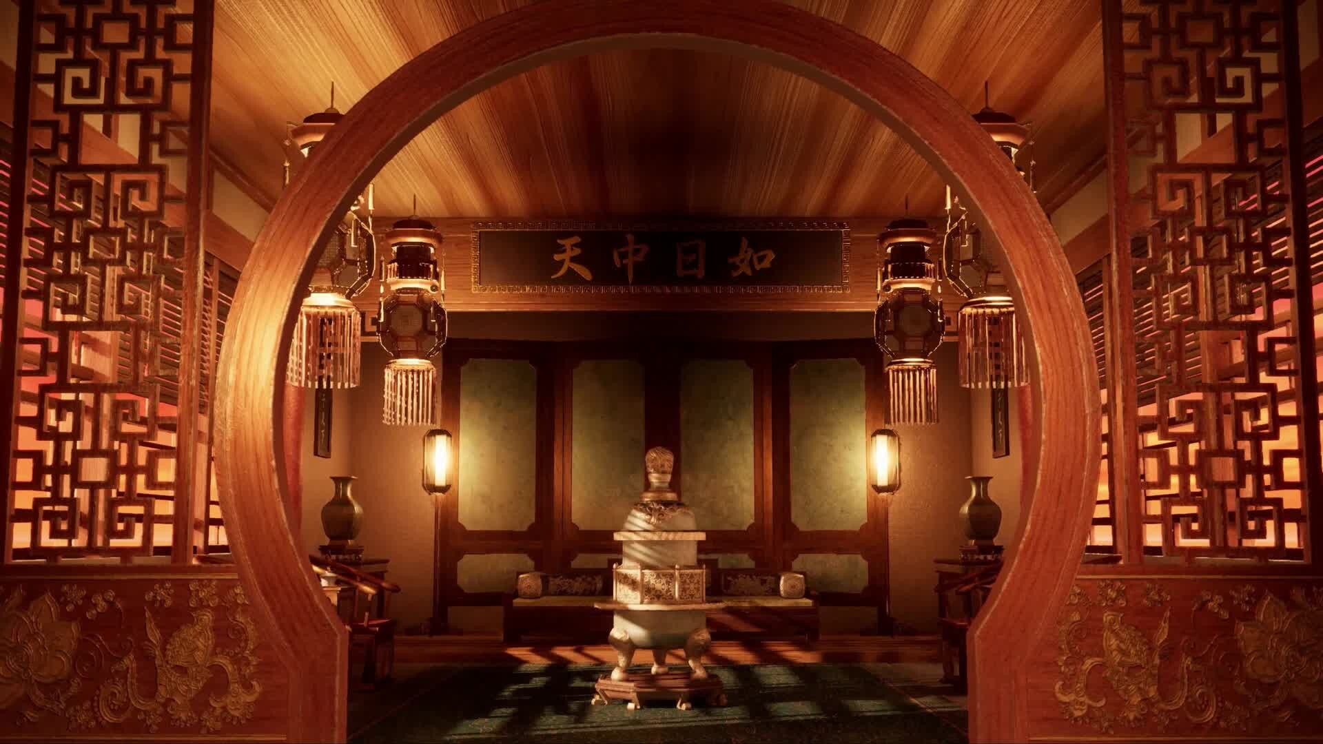 ArtStation - Immersive Chinese Lobby