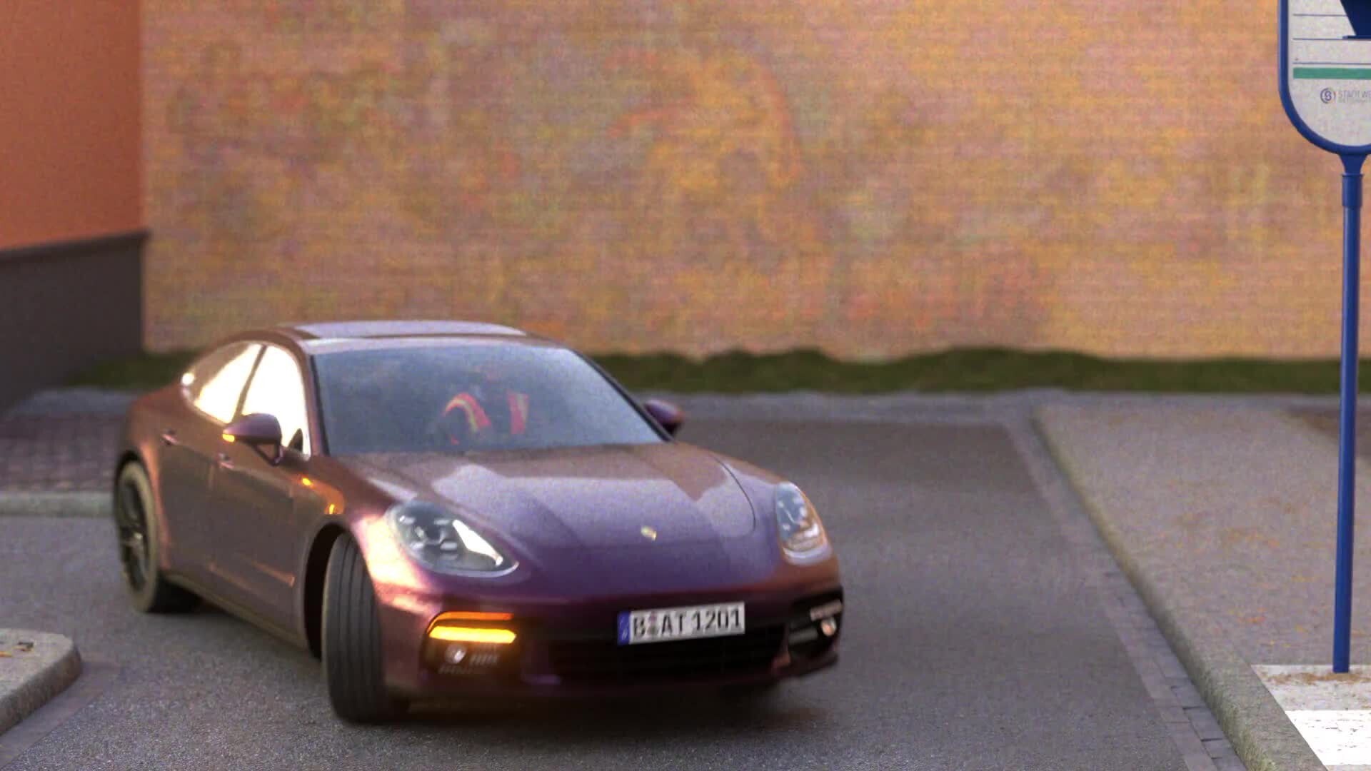 ArtStation - Porsche Panamera Animation