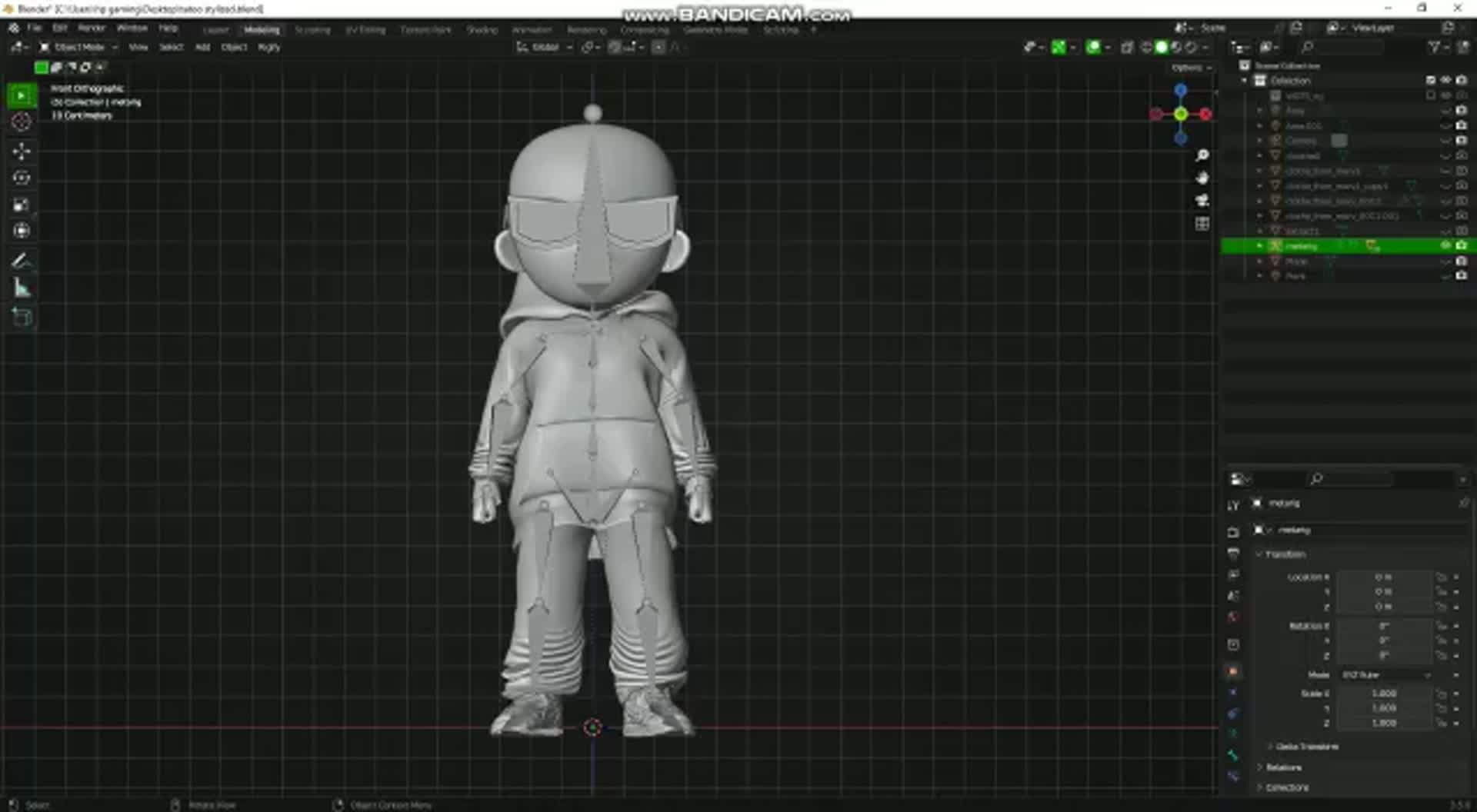 ArtStation - 3d character model rigging