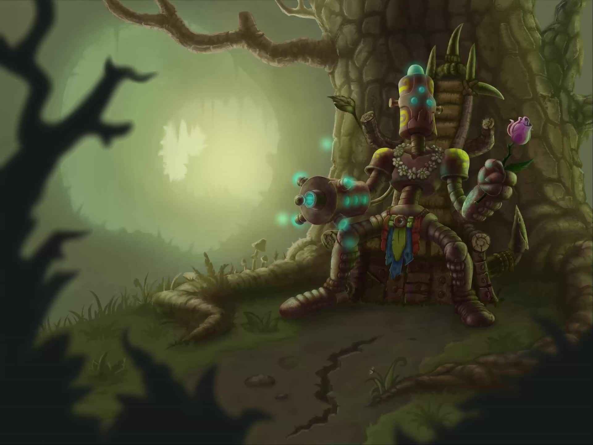 ArtStation - Tree robot