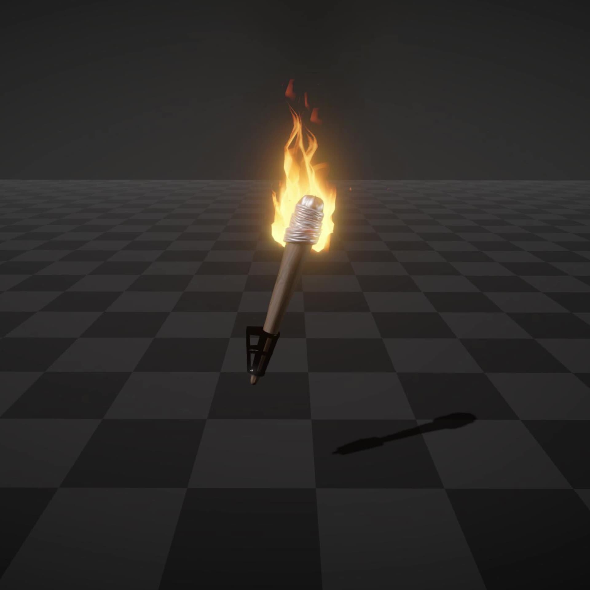 ArtStation - Fire torch