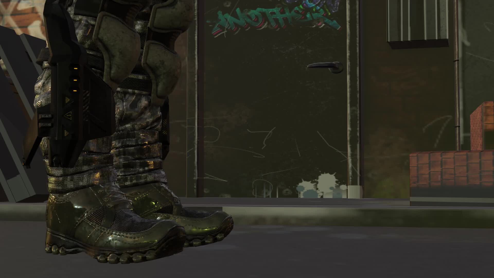 ArtStation - Walking soldier animation