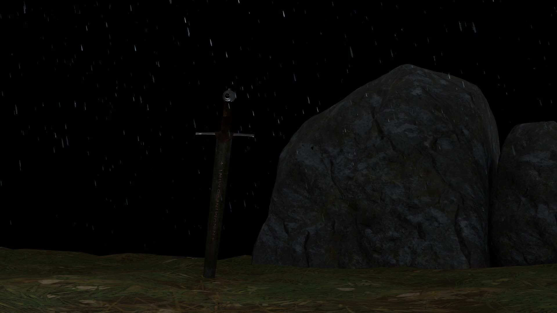 ArtStation - Sword under the storm