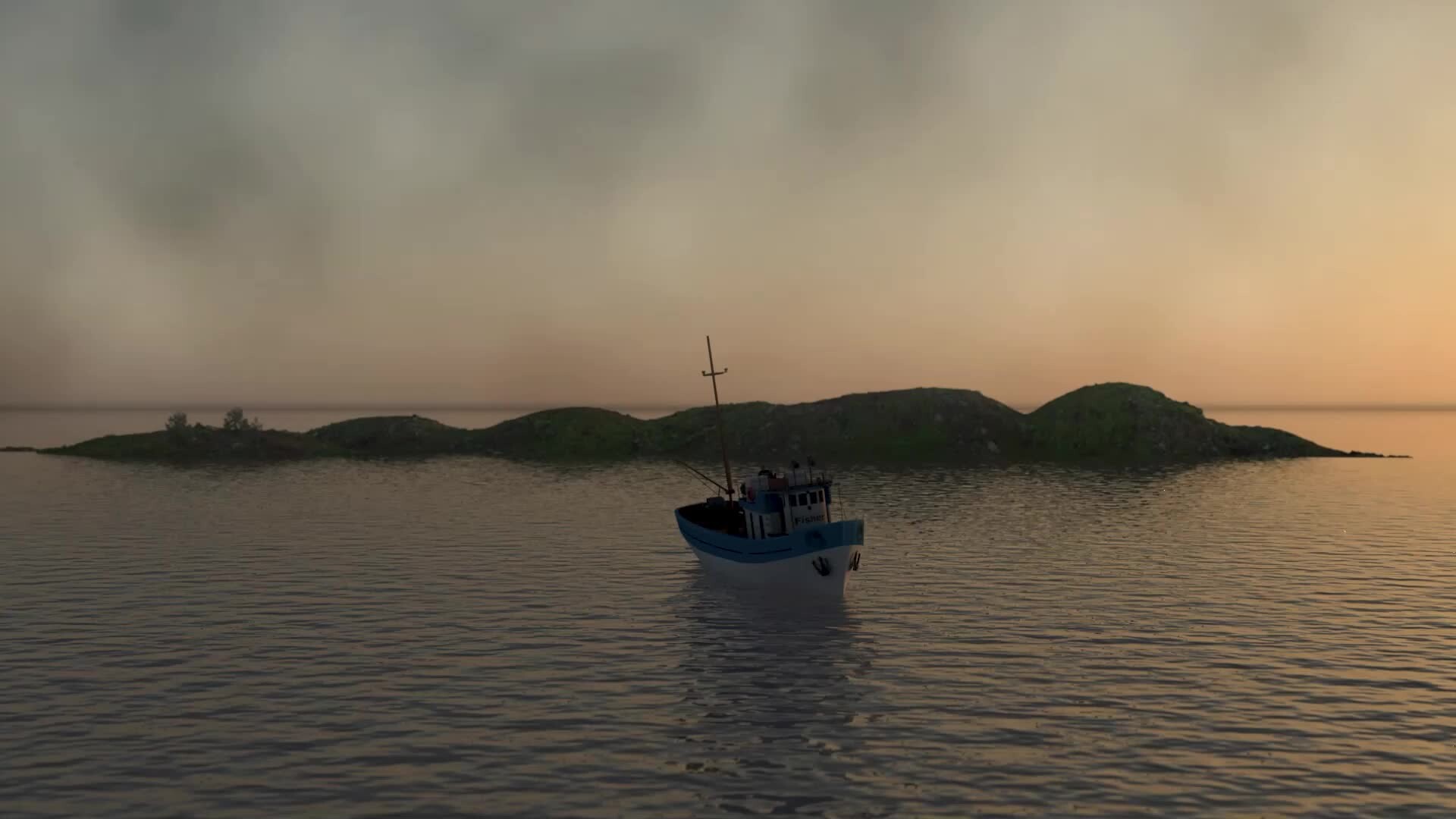 ArtStation - Boat Animation