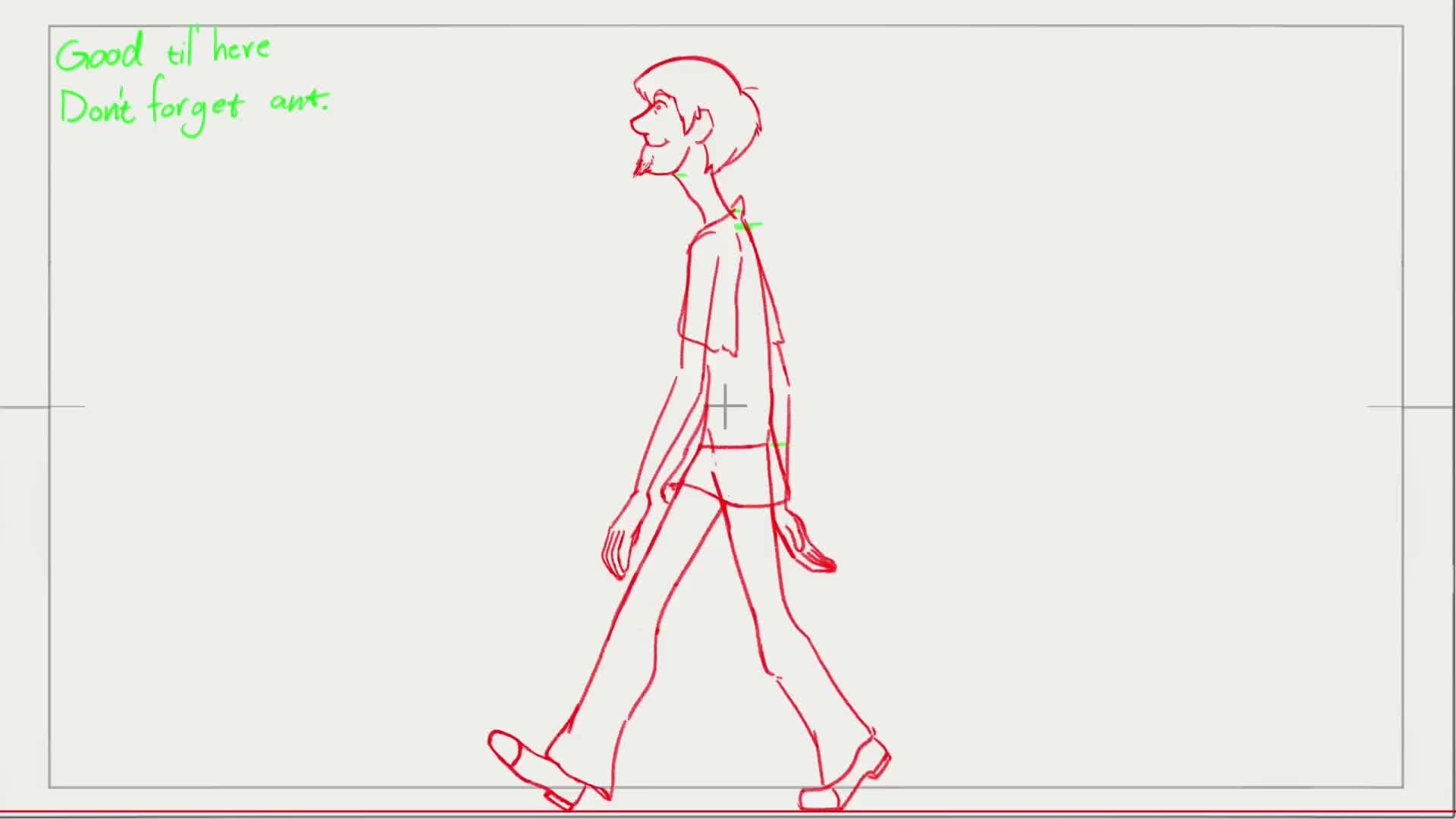 ArtStation - Shaggy Walk cycle