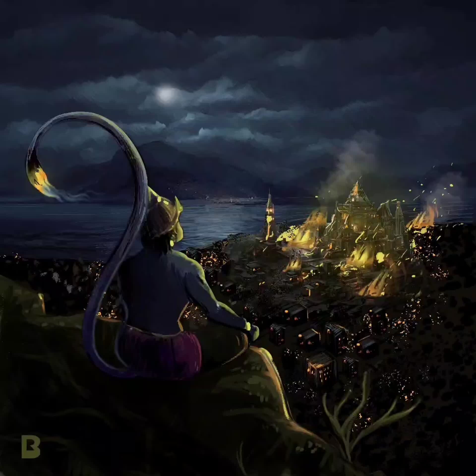 ArtStation - Lanka Dahan