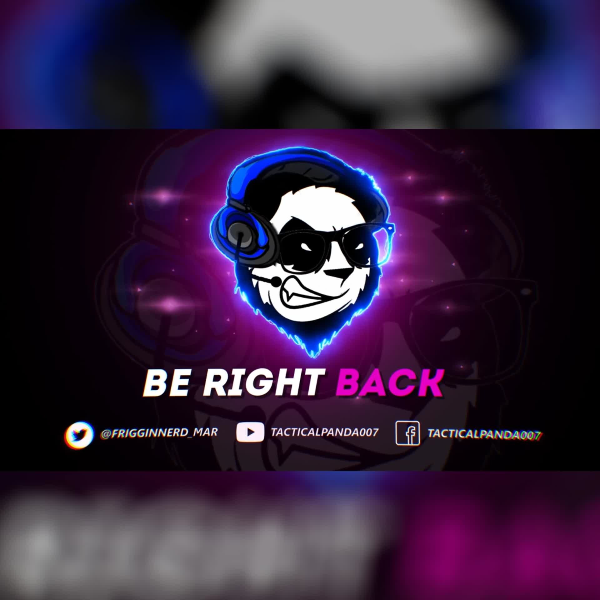 ArtStation - 2D Be Right Back Screen