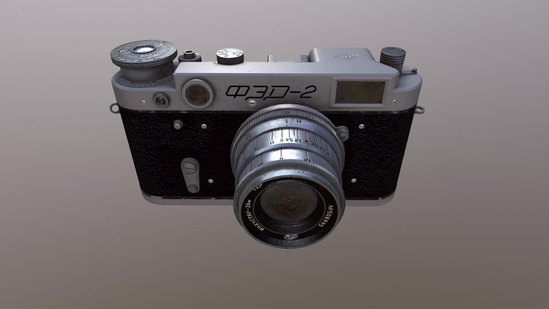 ArtStation - FED-2 ФЭД-2 Camera