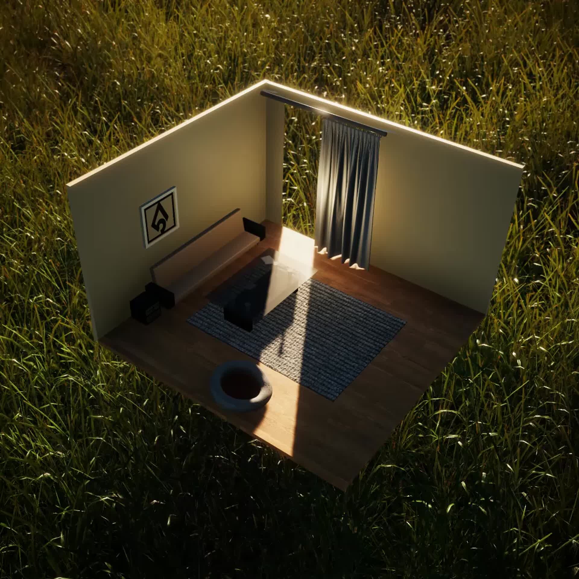 ArtStation - Tiny Little Room