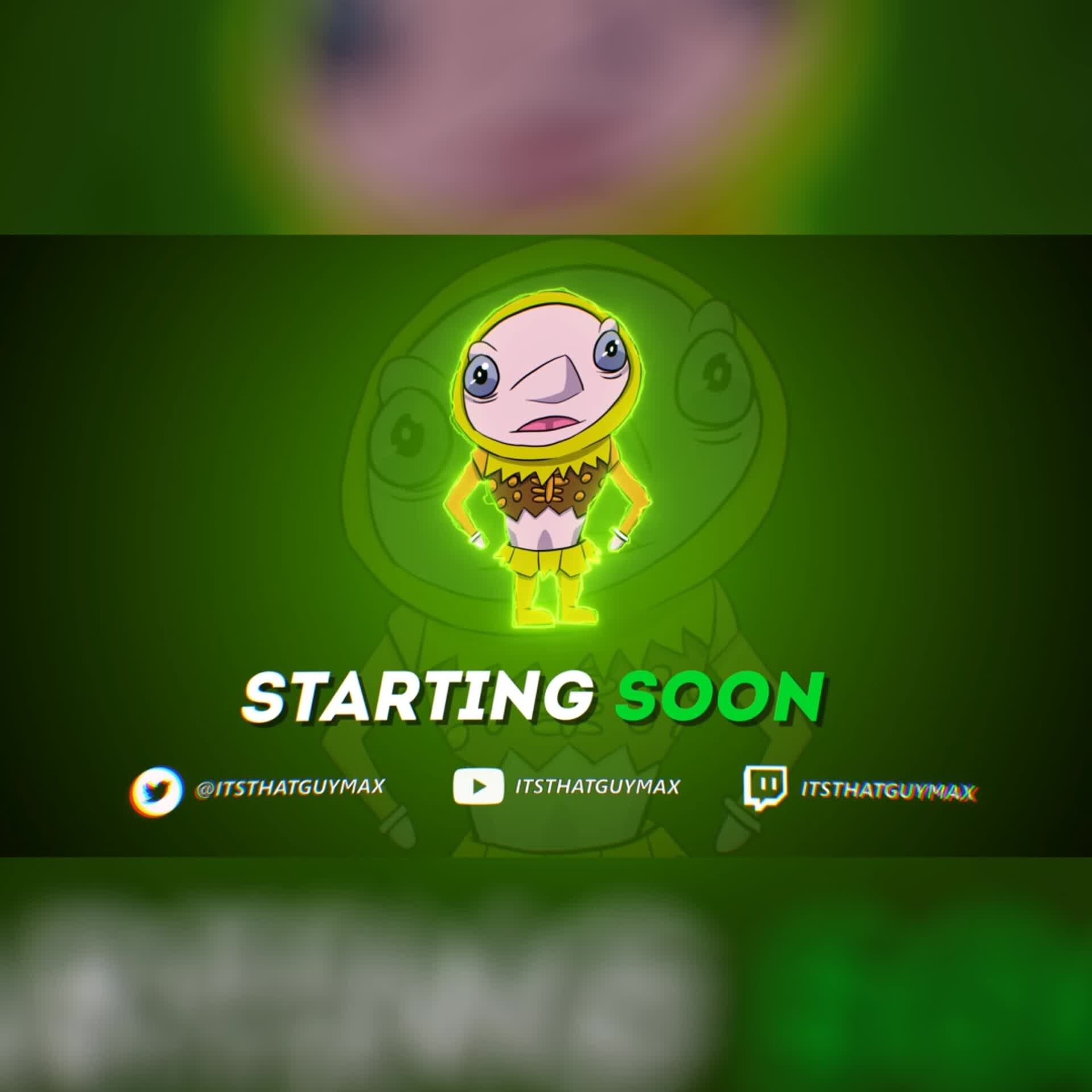 ArtStation - Starting Soon Overlay