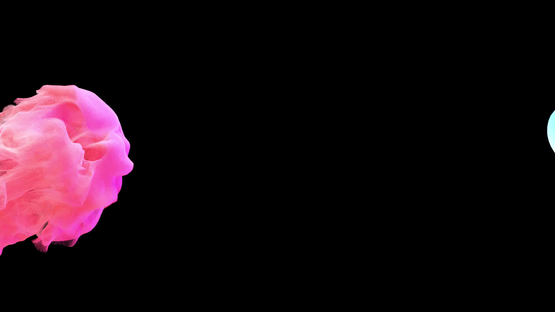 ArtStation - Color fog particles simulation