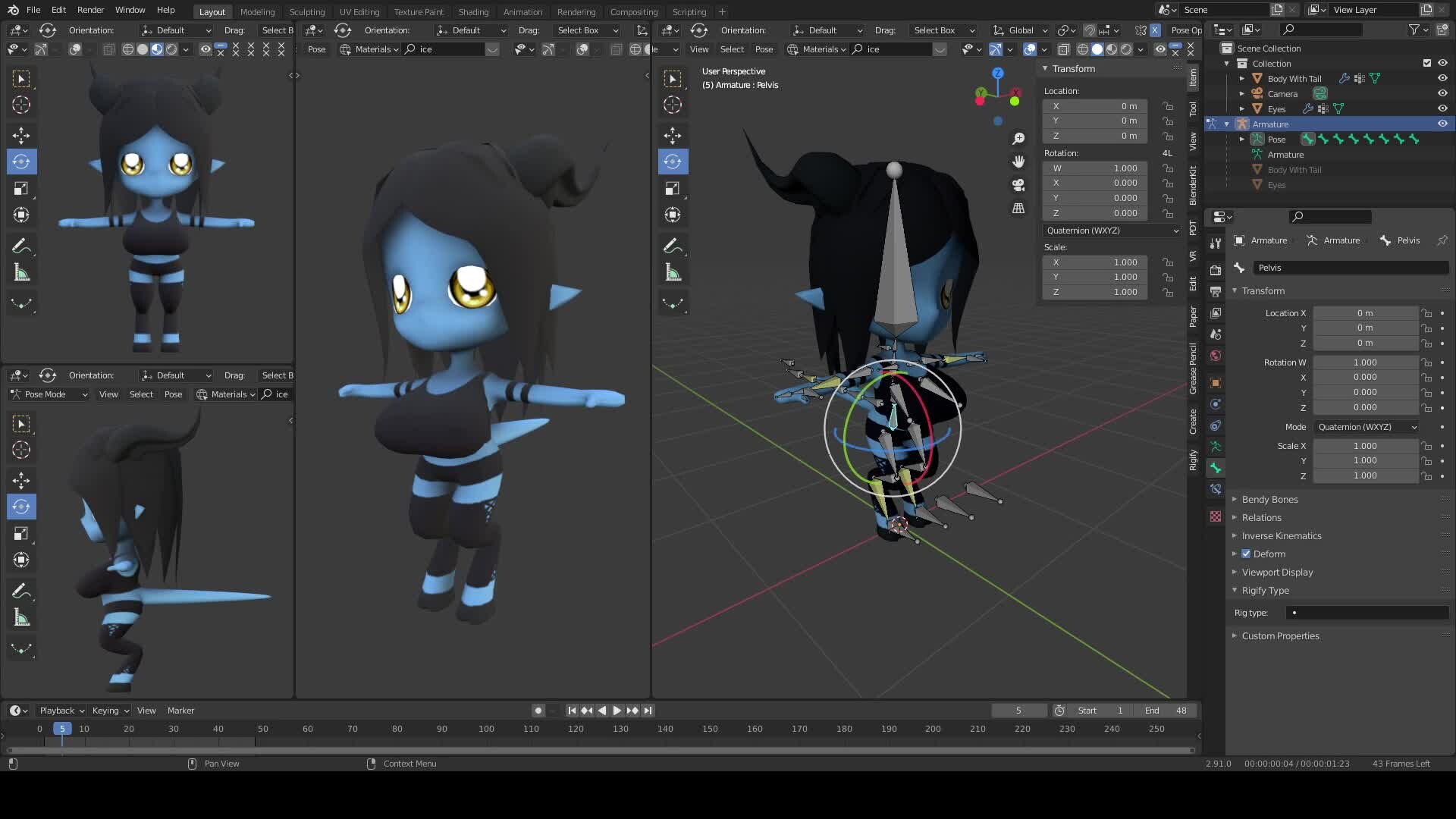 ArtStation - Making a model for a friend