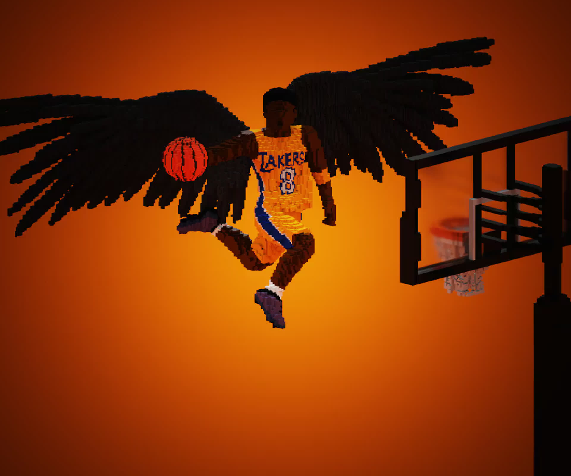 ArtStation - Kobe Bryant Voxel