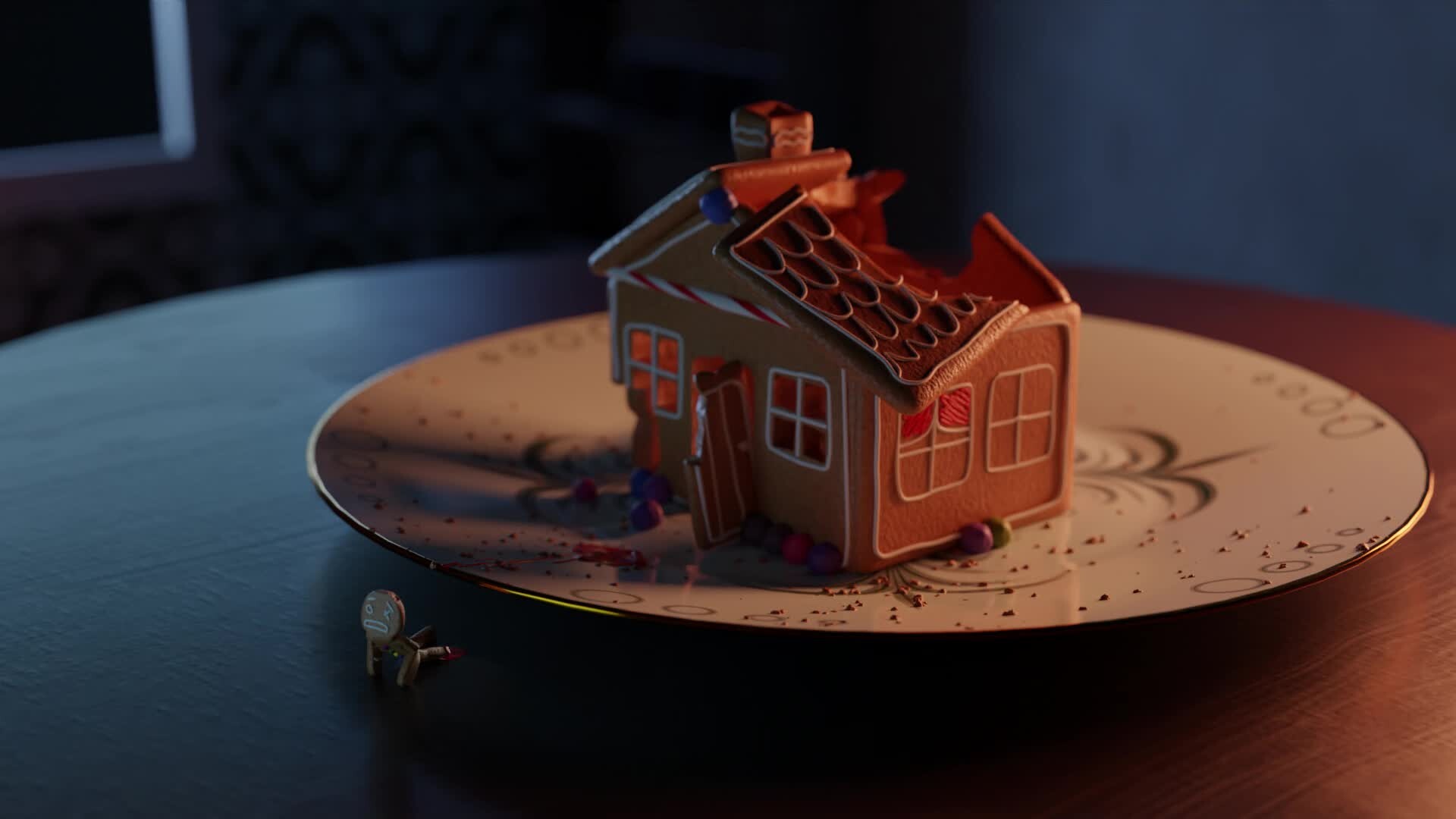 ArtStation - A Gingerbread Massacre