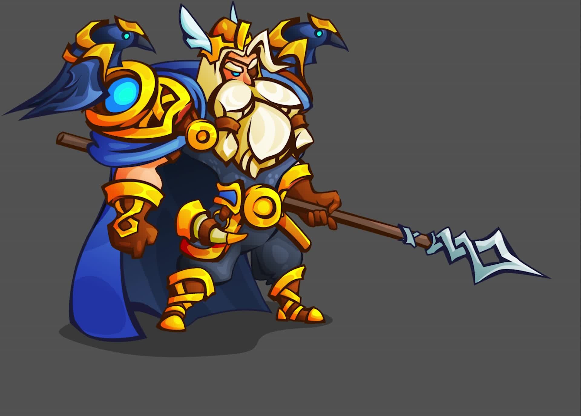 ArtStation - Odin (Spine 2D Animation)