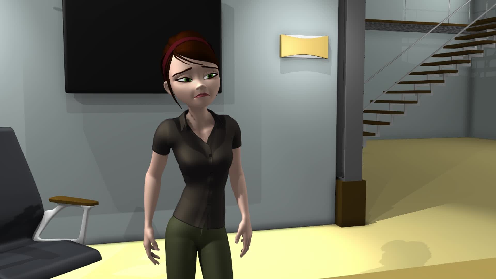 ArtStation - "I'm Bored" Character Animation