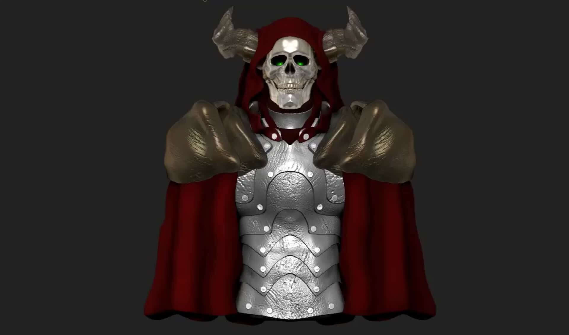 ArtStation - The Skull (2020) Royal Skull