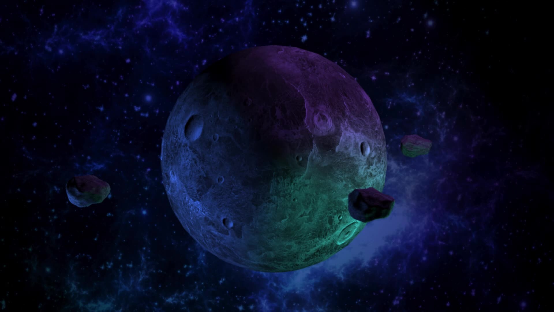 ArtStation - Asteroid Animation