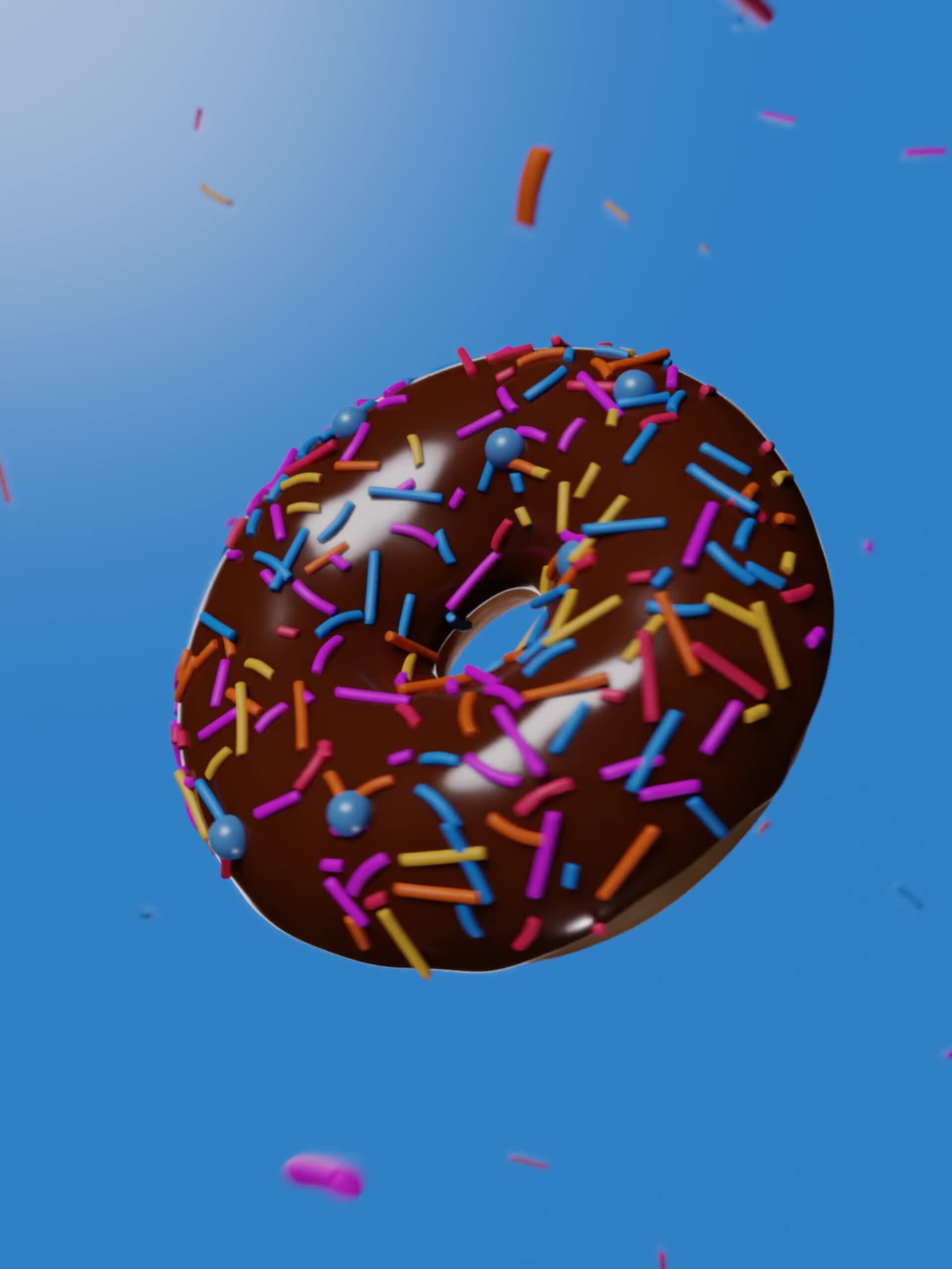 ArtStation - 3D Donut
