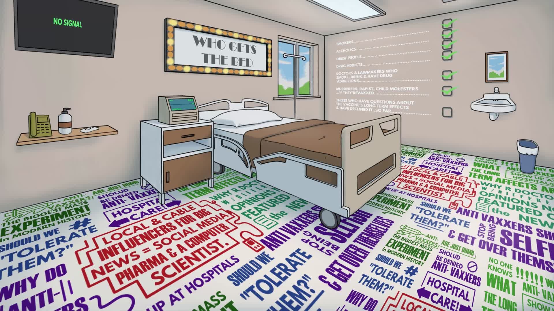 ArtStation - Hospital Room