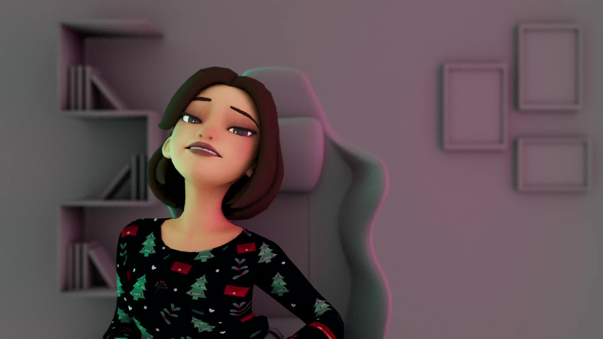 ArtStation - Facial animation and dialogue shot