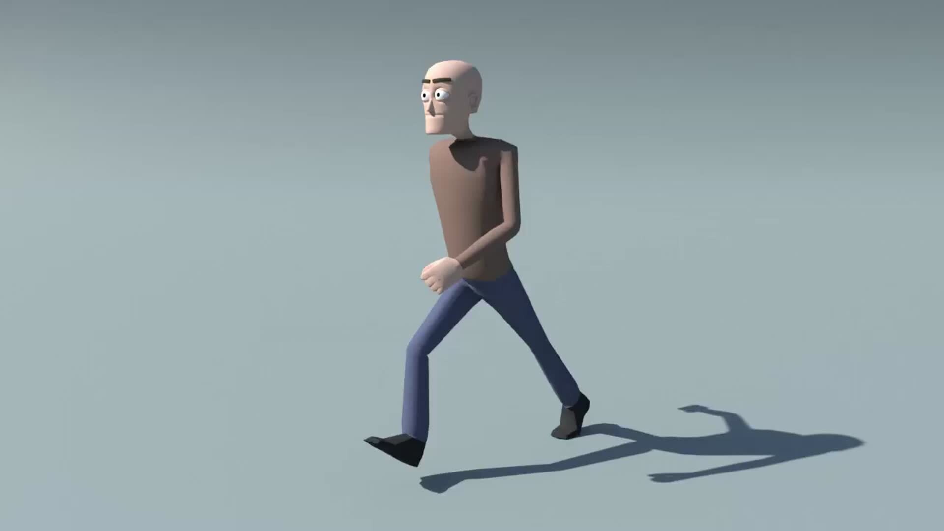 ArtStation - Walk Cycle & Heavy Lift Animations
