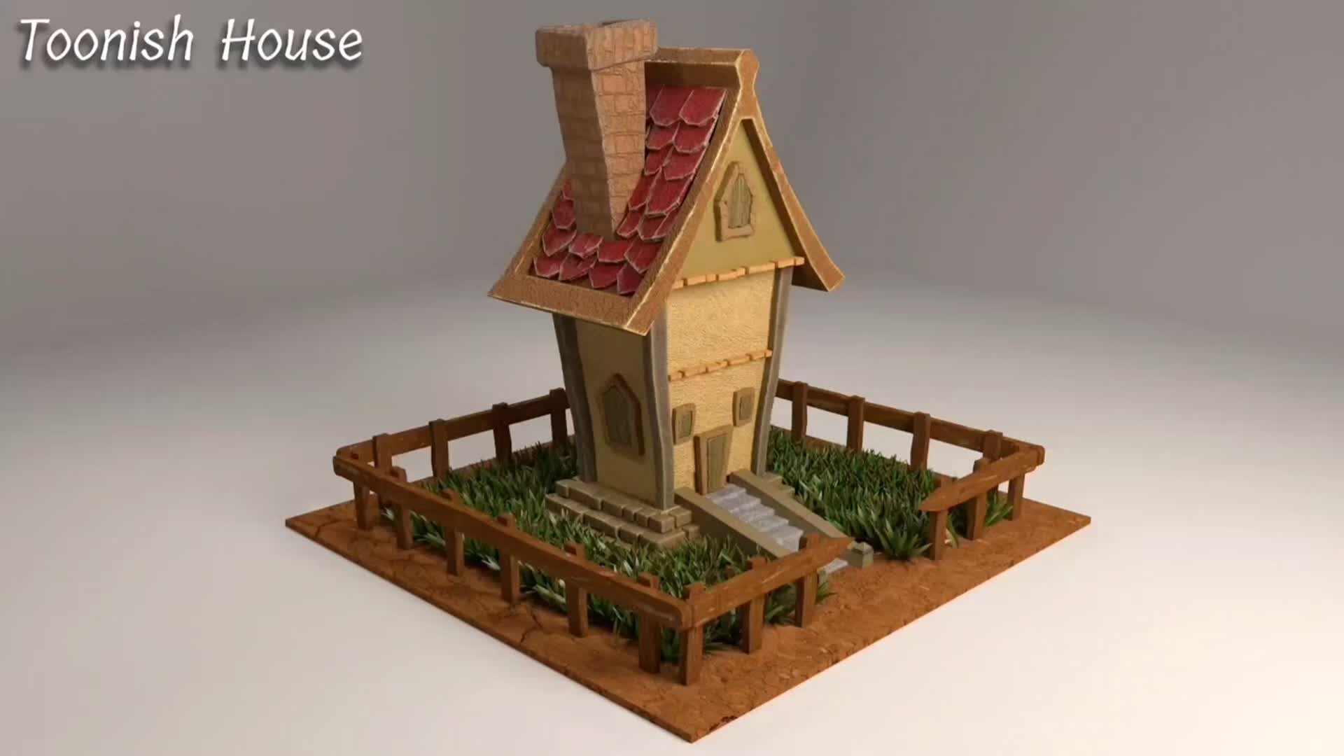 ArtStation - Toonish House