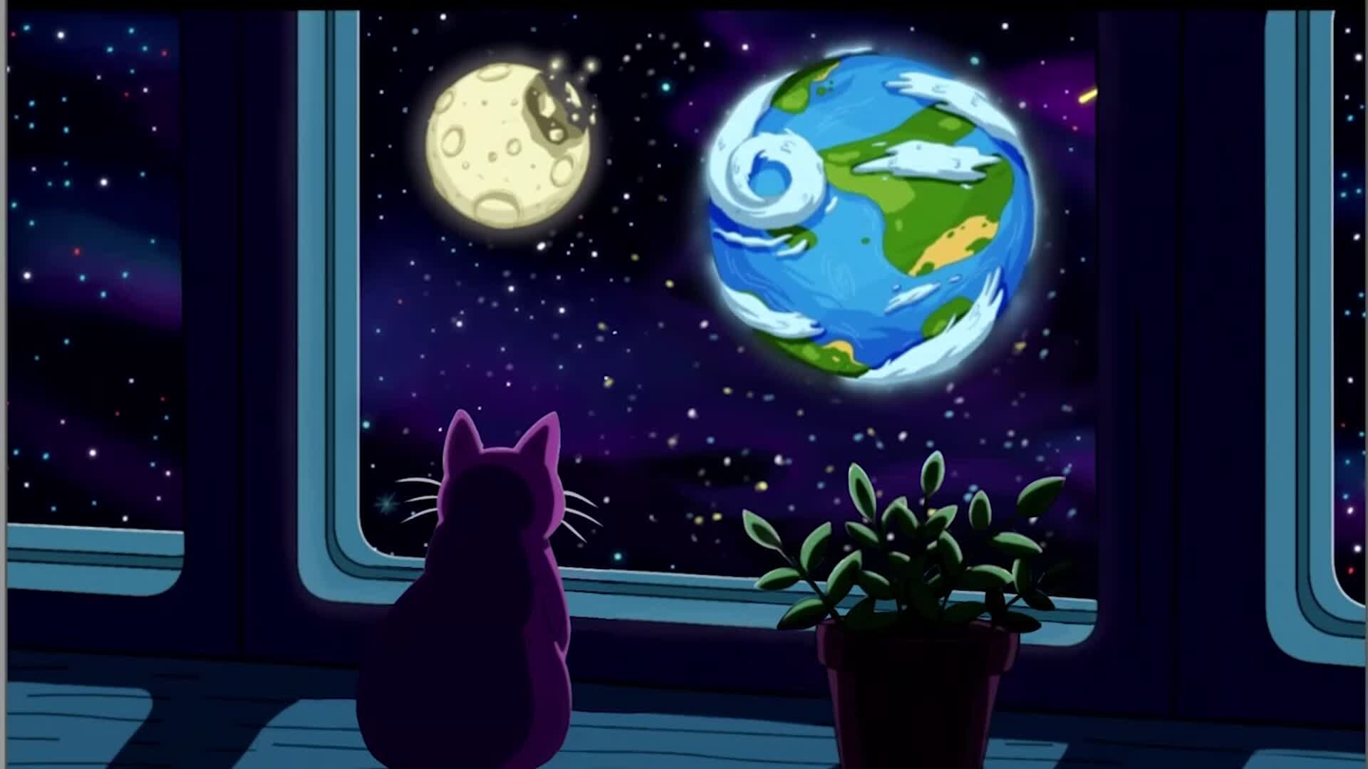 ArtStation - Cat in space