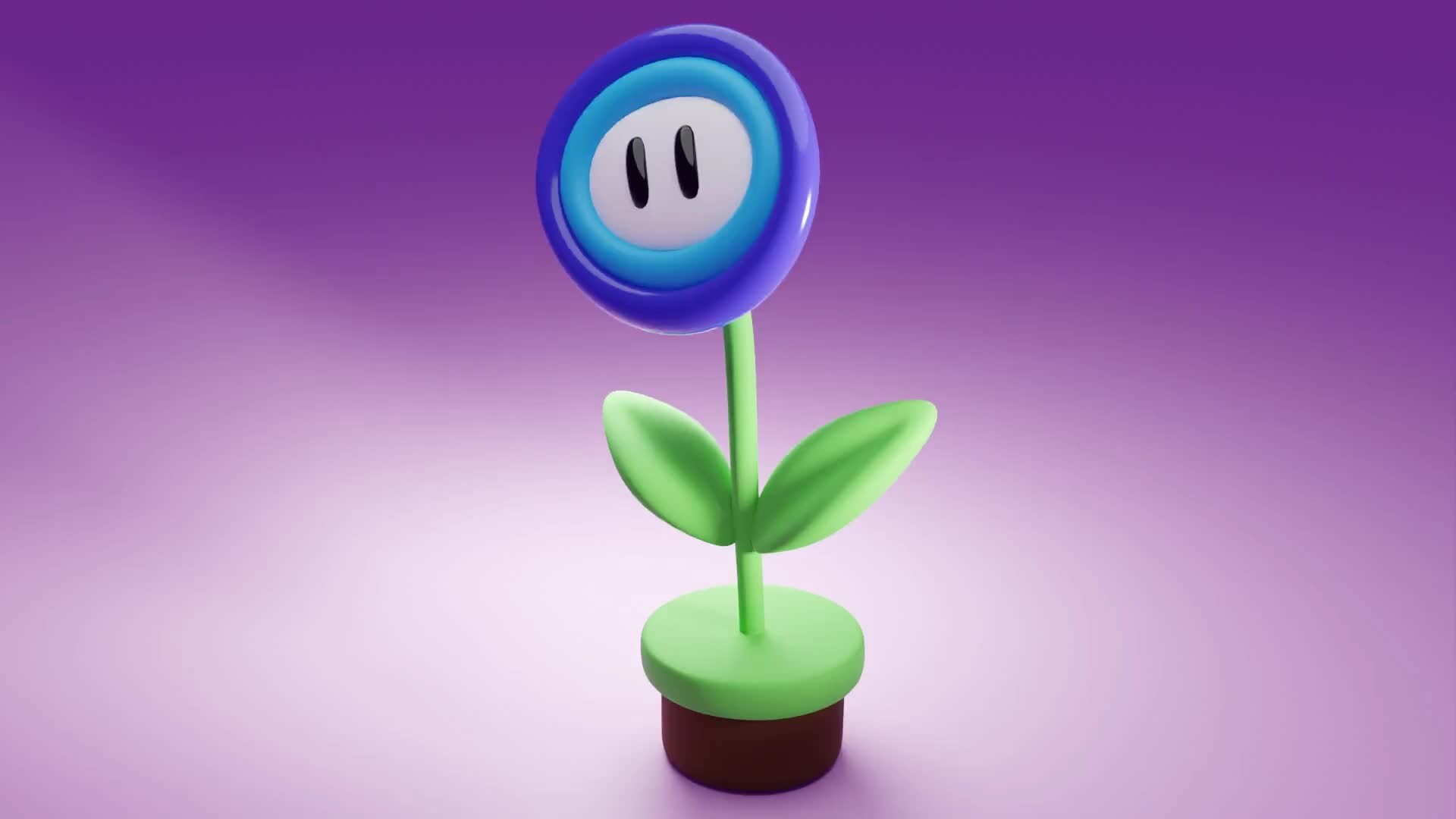 ArtStation - Super Mario Ice Flower Animation