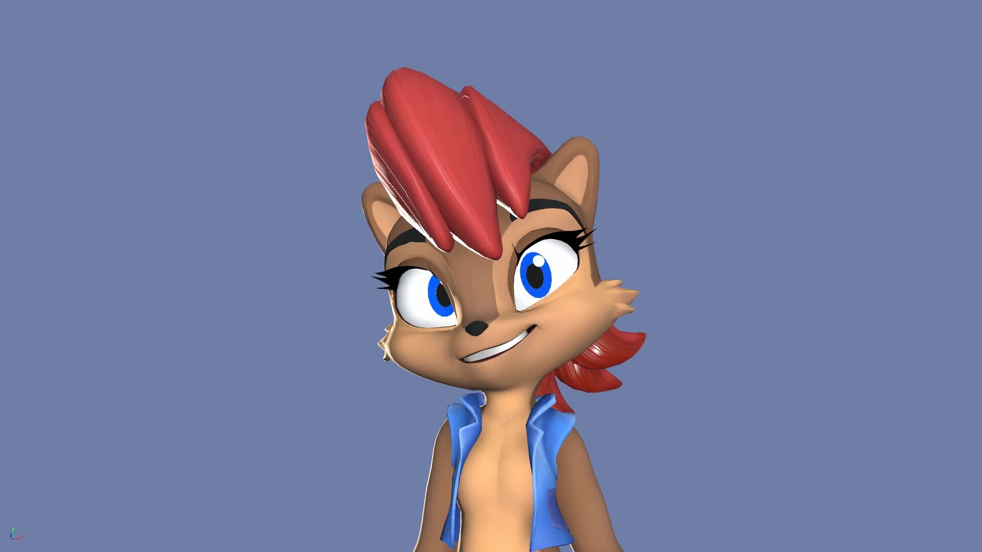 ArtStation - Sally Acorn Maya Rig