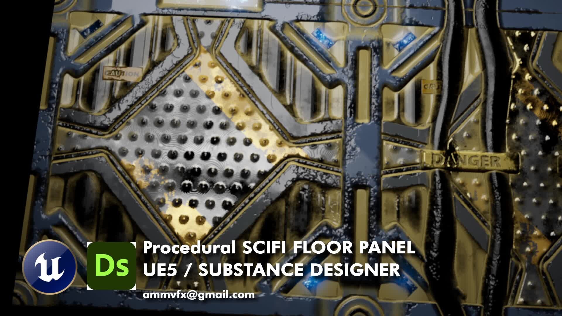 ArtStation - Space Horror Floor Panel