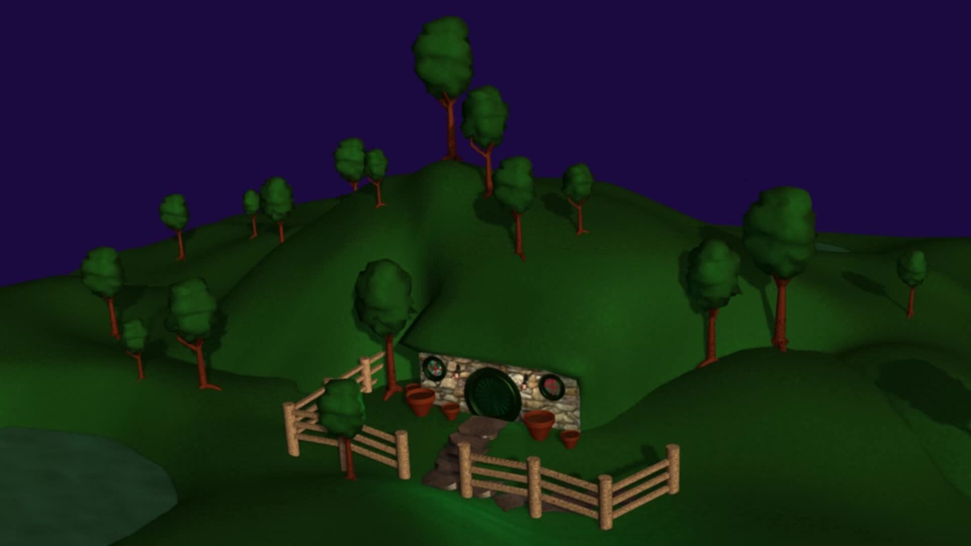 ArtStation - Simple Hobbit House Animation