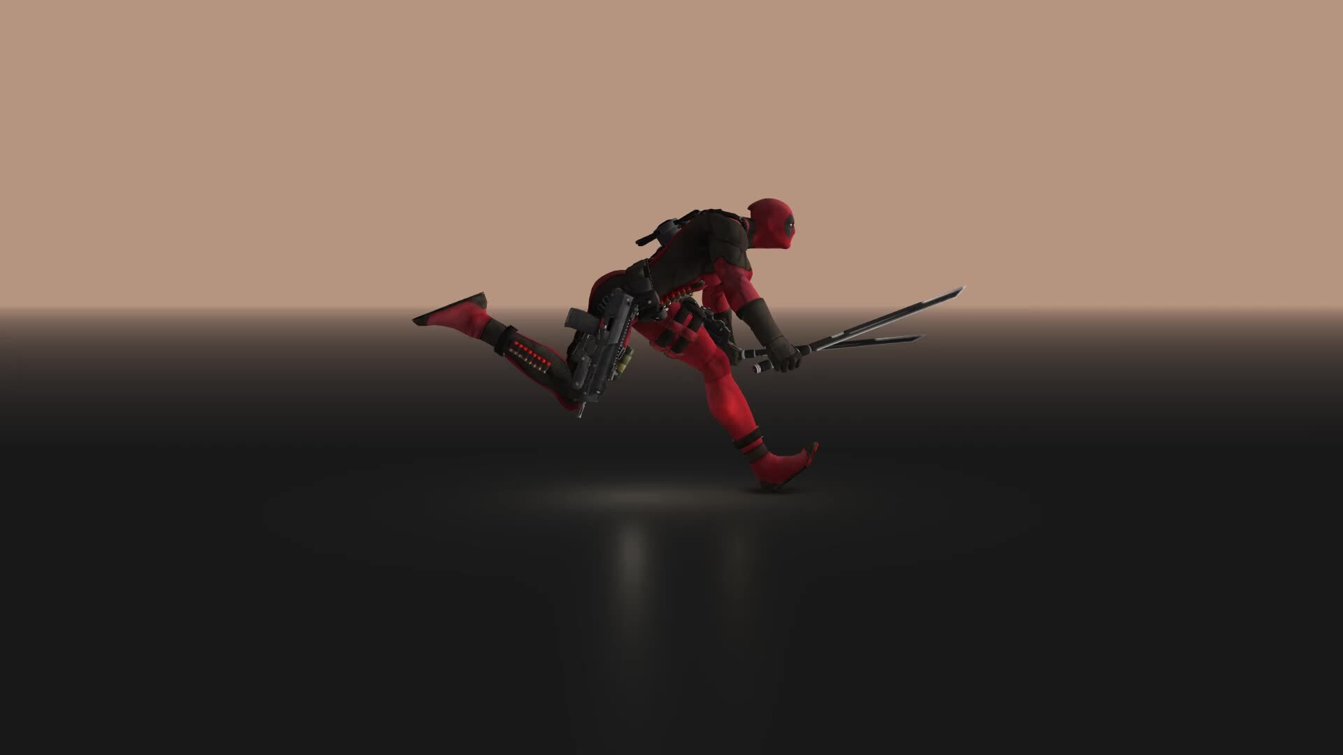 ArtStation - Gameplay Pack Animation - AnimRig_Deadpool