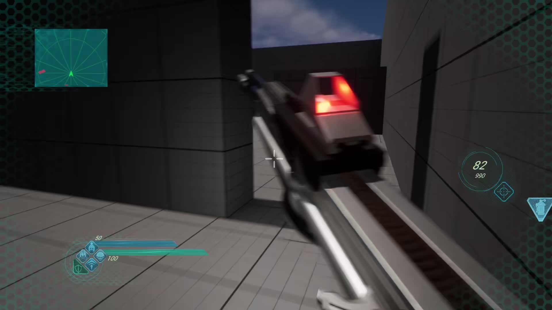 ArtStation - Shooter HUD Study