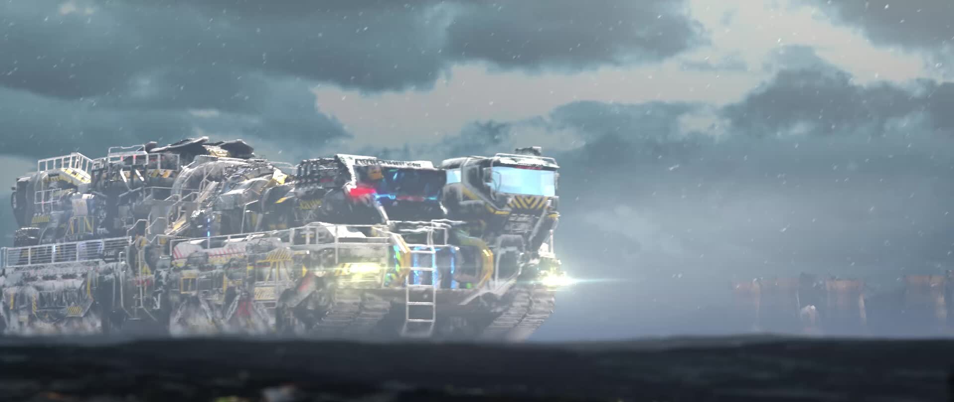 ArtStation - Moving Construct vehicle