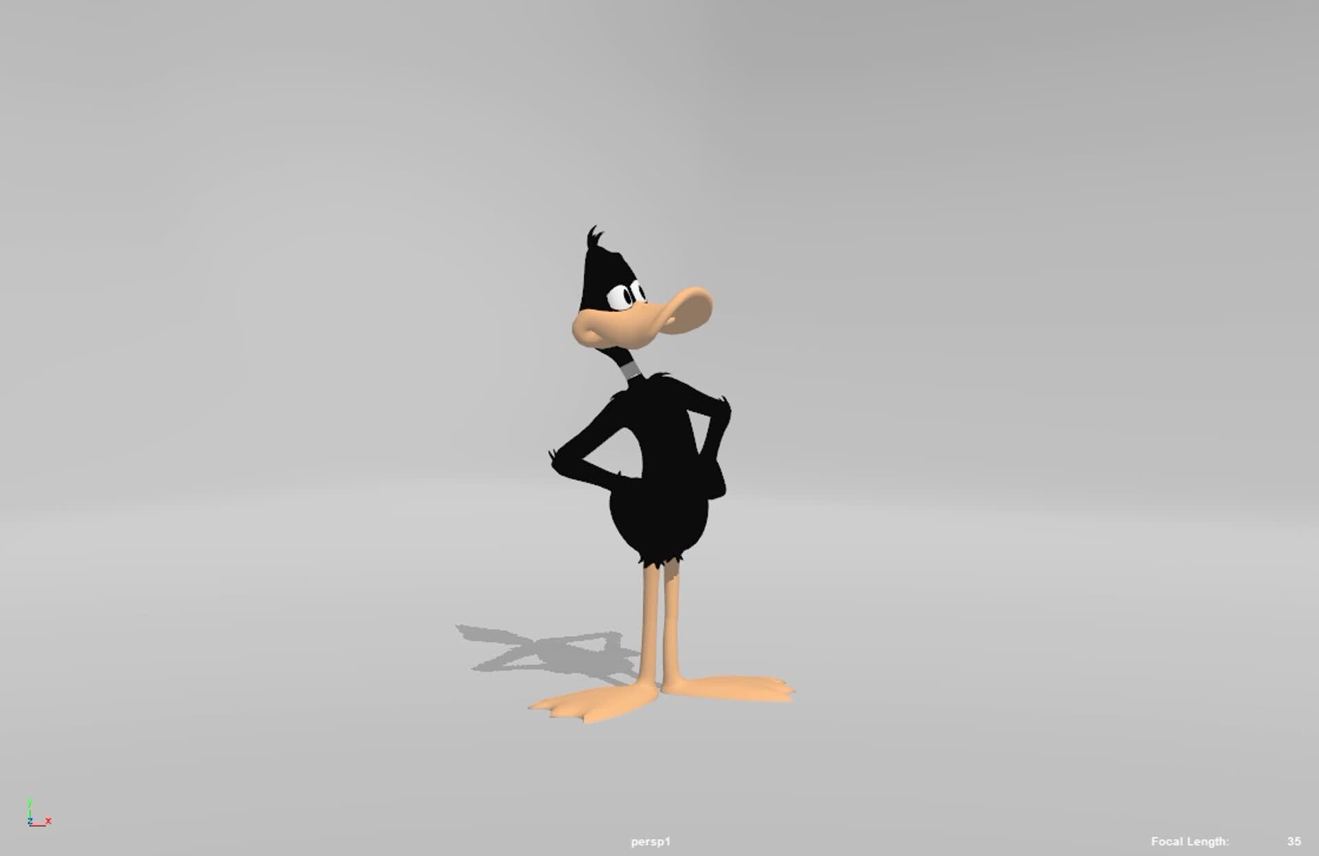 ArtStation - Animation daffy Duck