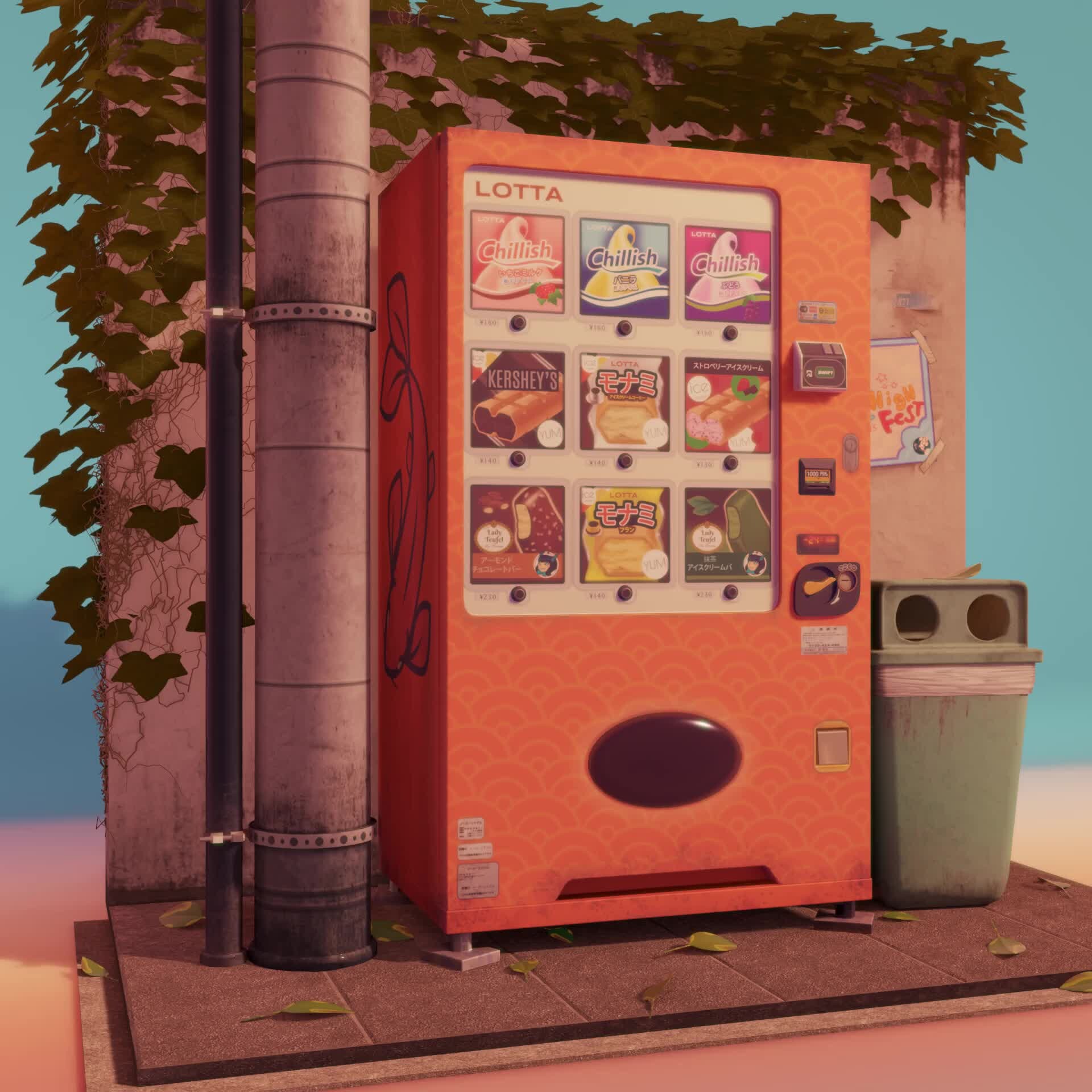 ArtStation - Ice Cream Vending Machine