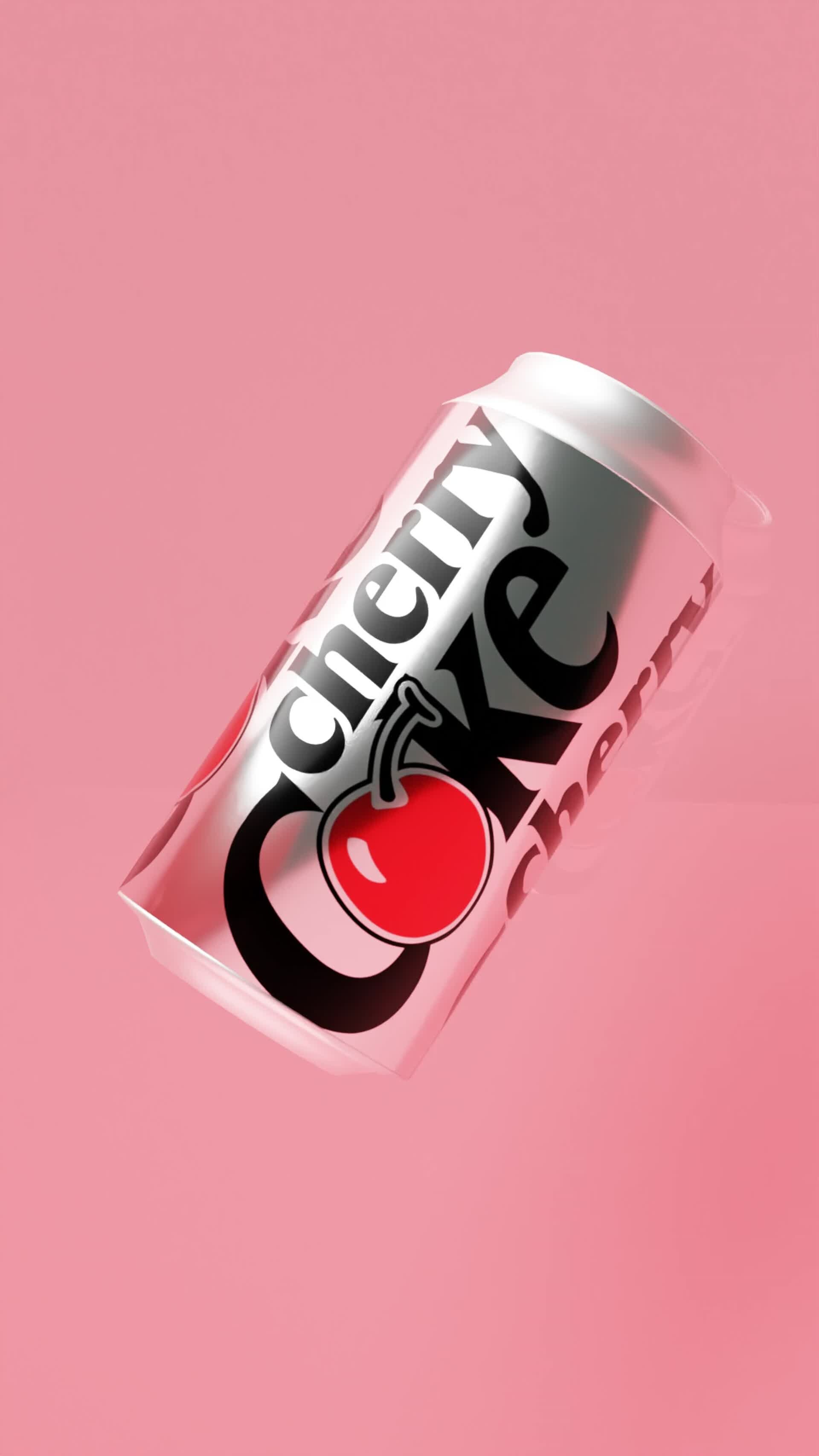 ArtStation - Early 90's Cherry Coke Product Design