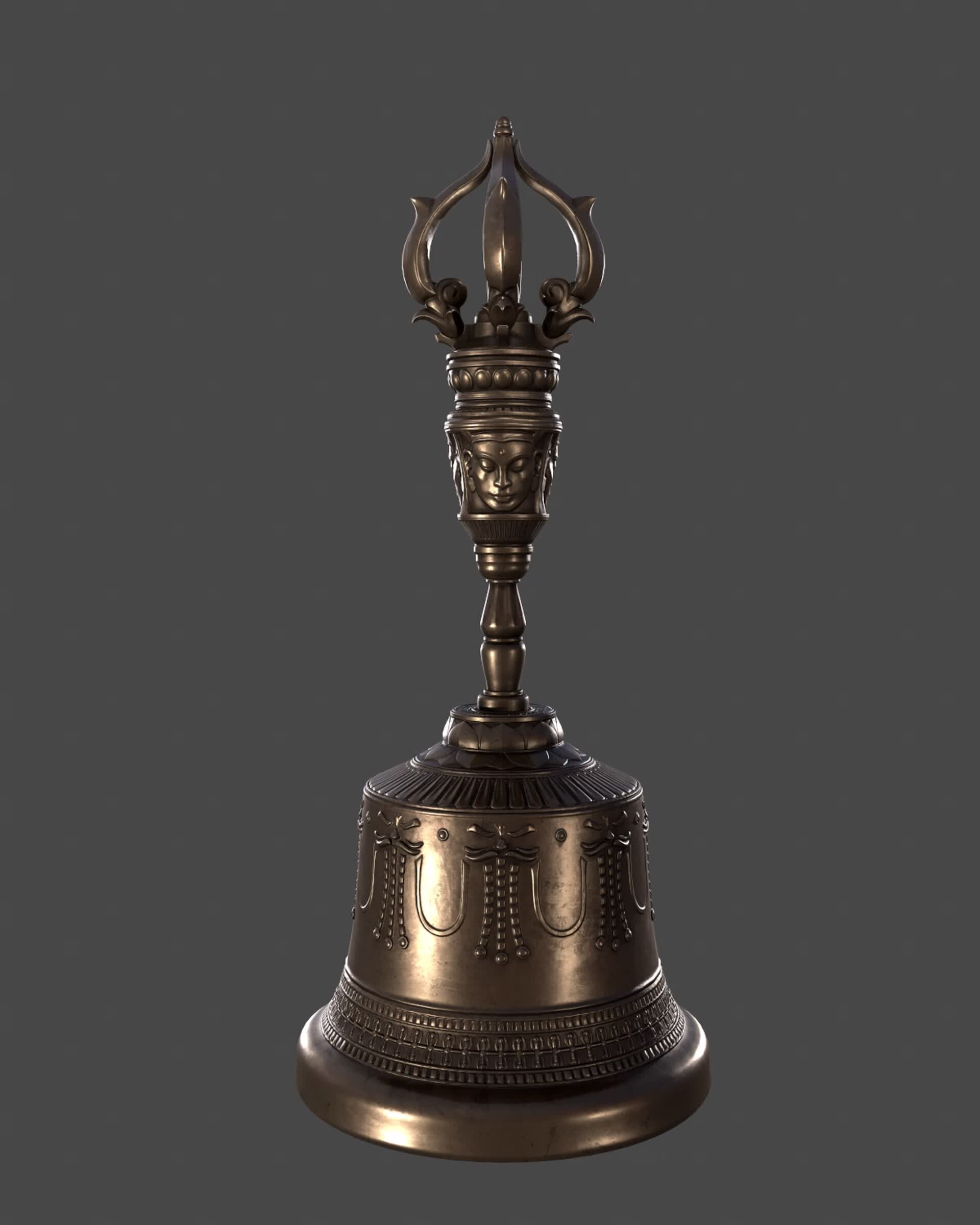 ArtStation - Ornate Handbell