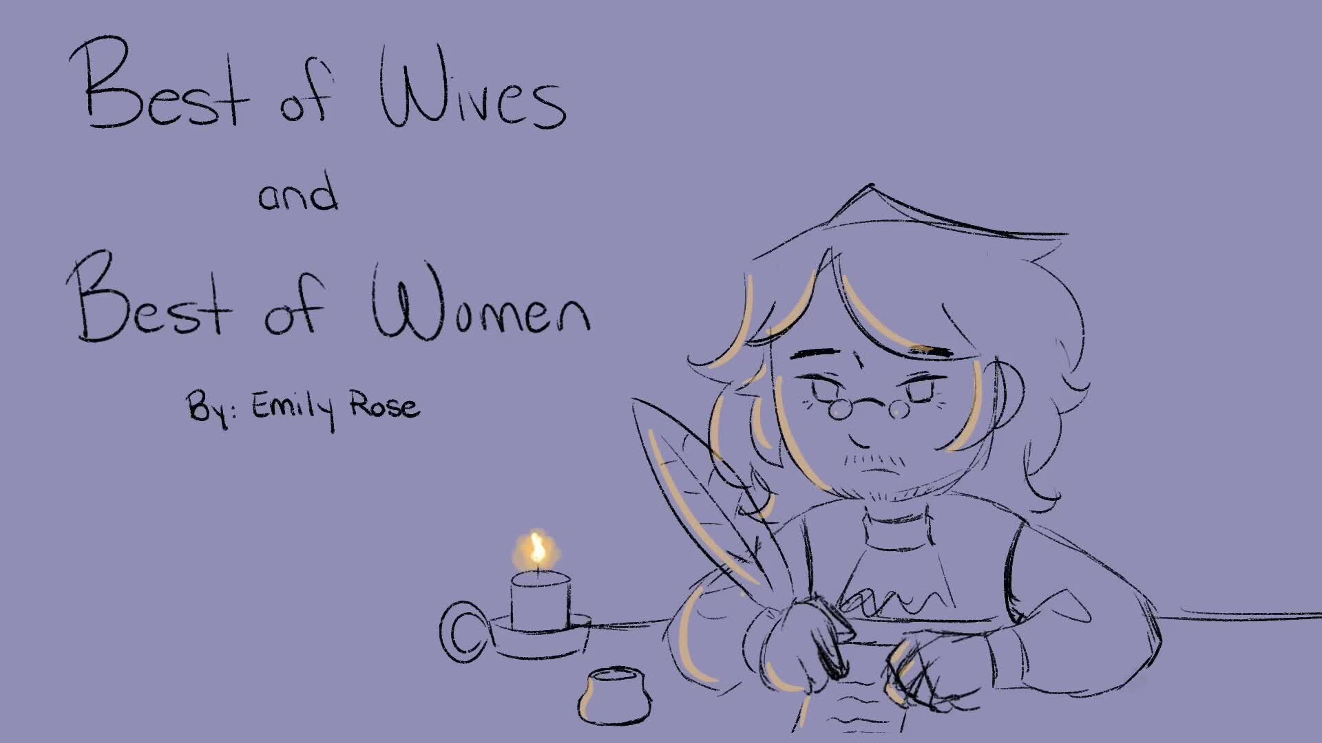 ArtStation - Best of Wives and Best of Women - Hamilton Animatic
