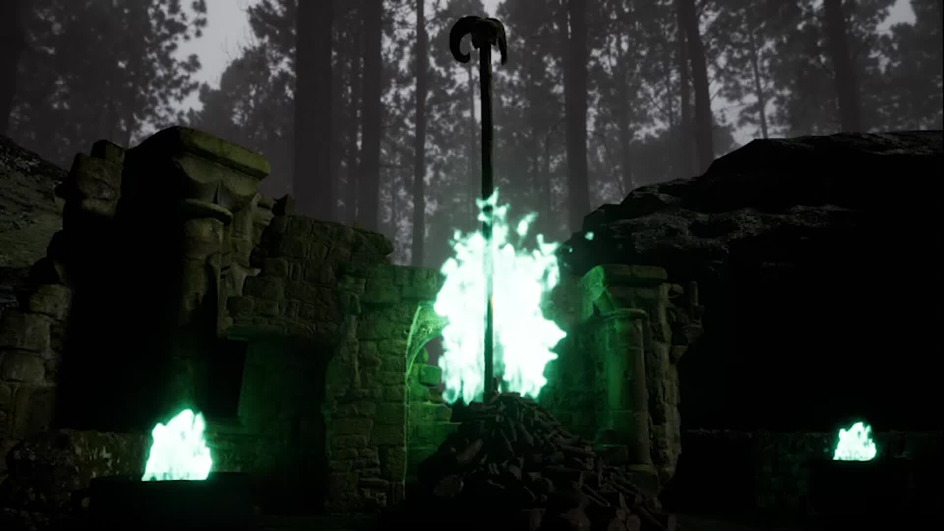 ArtStation - Green Fire VFX