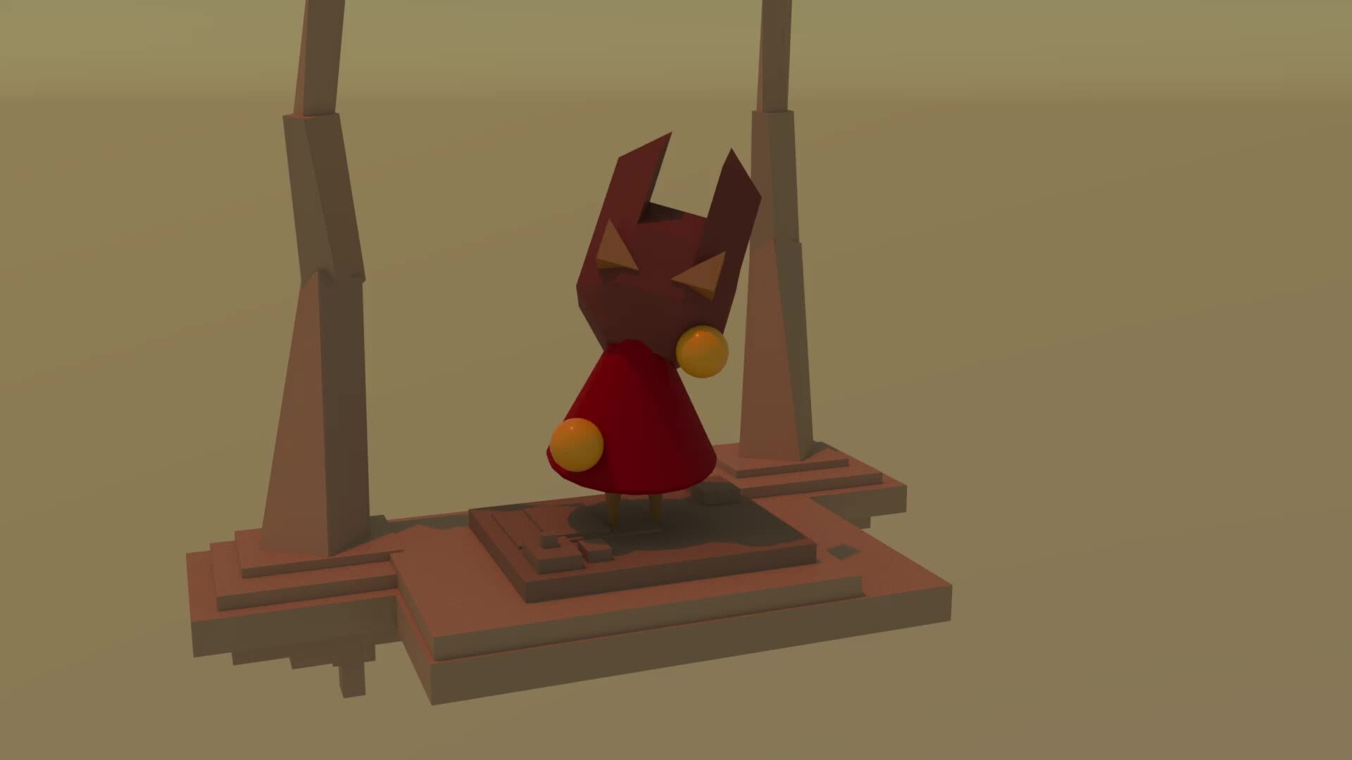 ArtStation - Chibi Devil Light Bulb Maya Animation