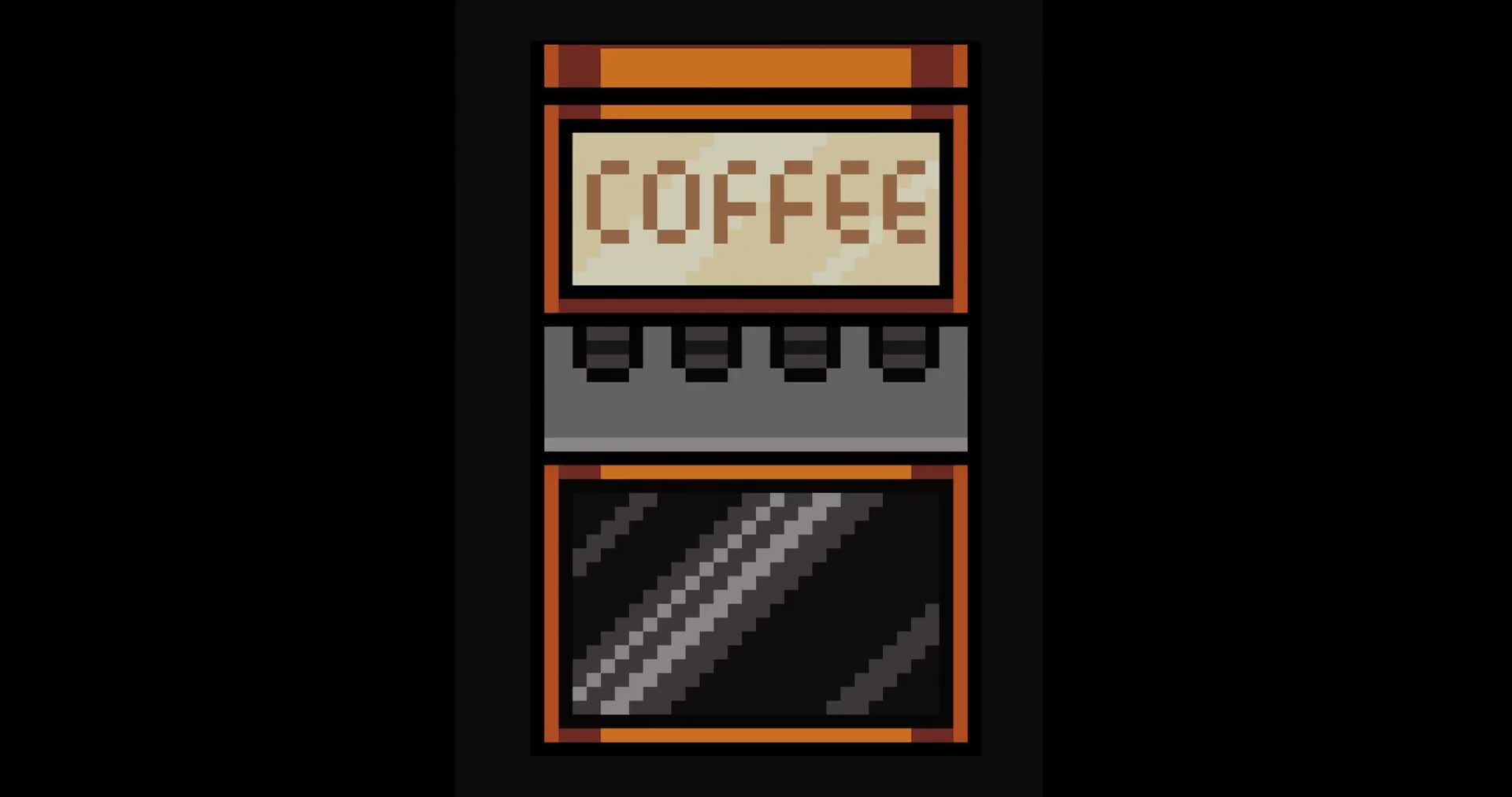 ArtStation - Pixel coffee machine