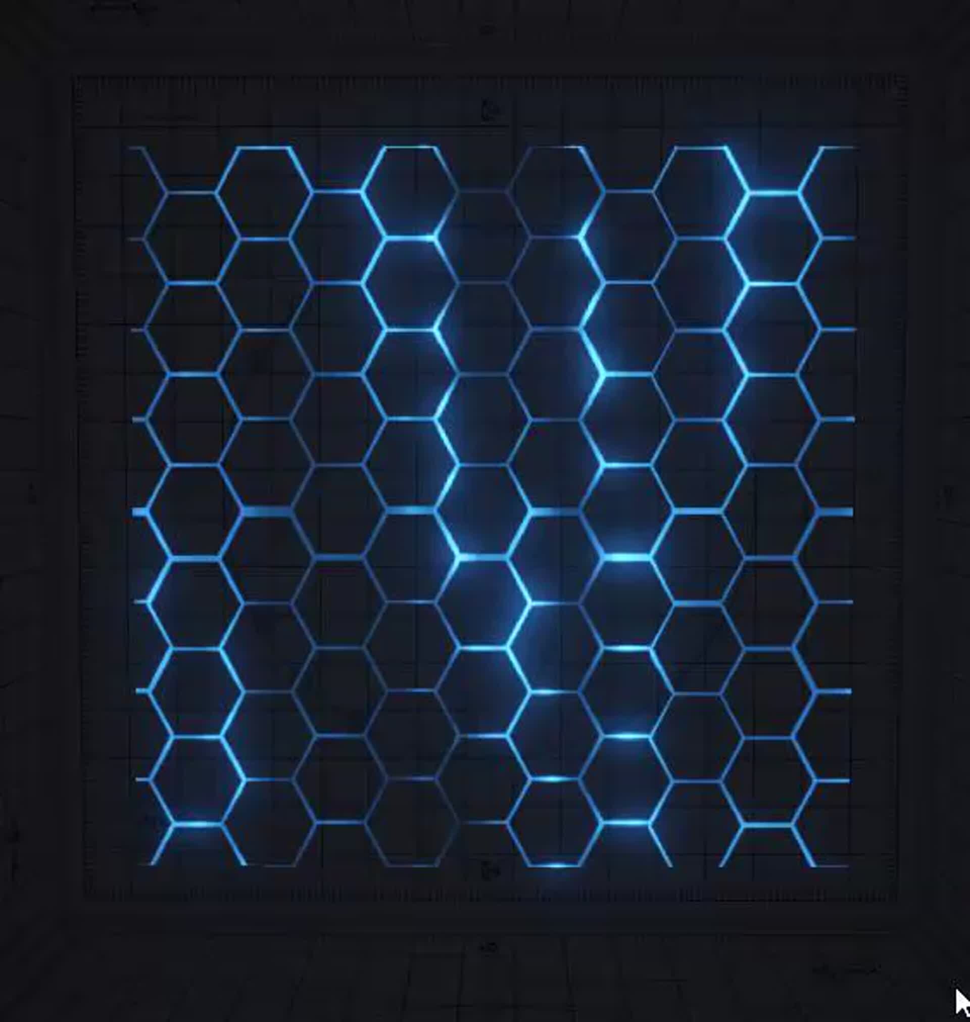 ArtStation - shader study (sf shield)