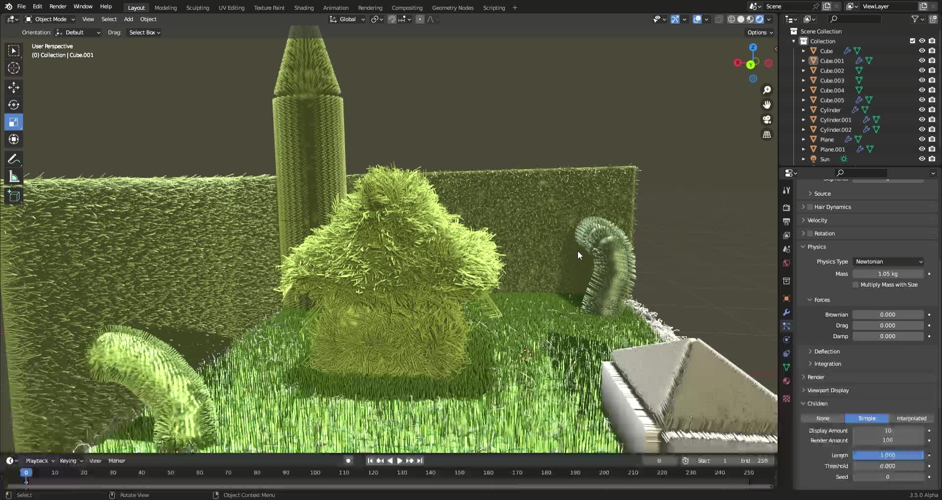 ArtStation - Grass house 3D MODELING