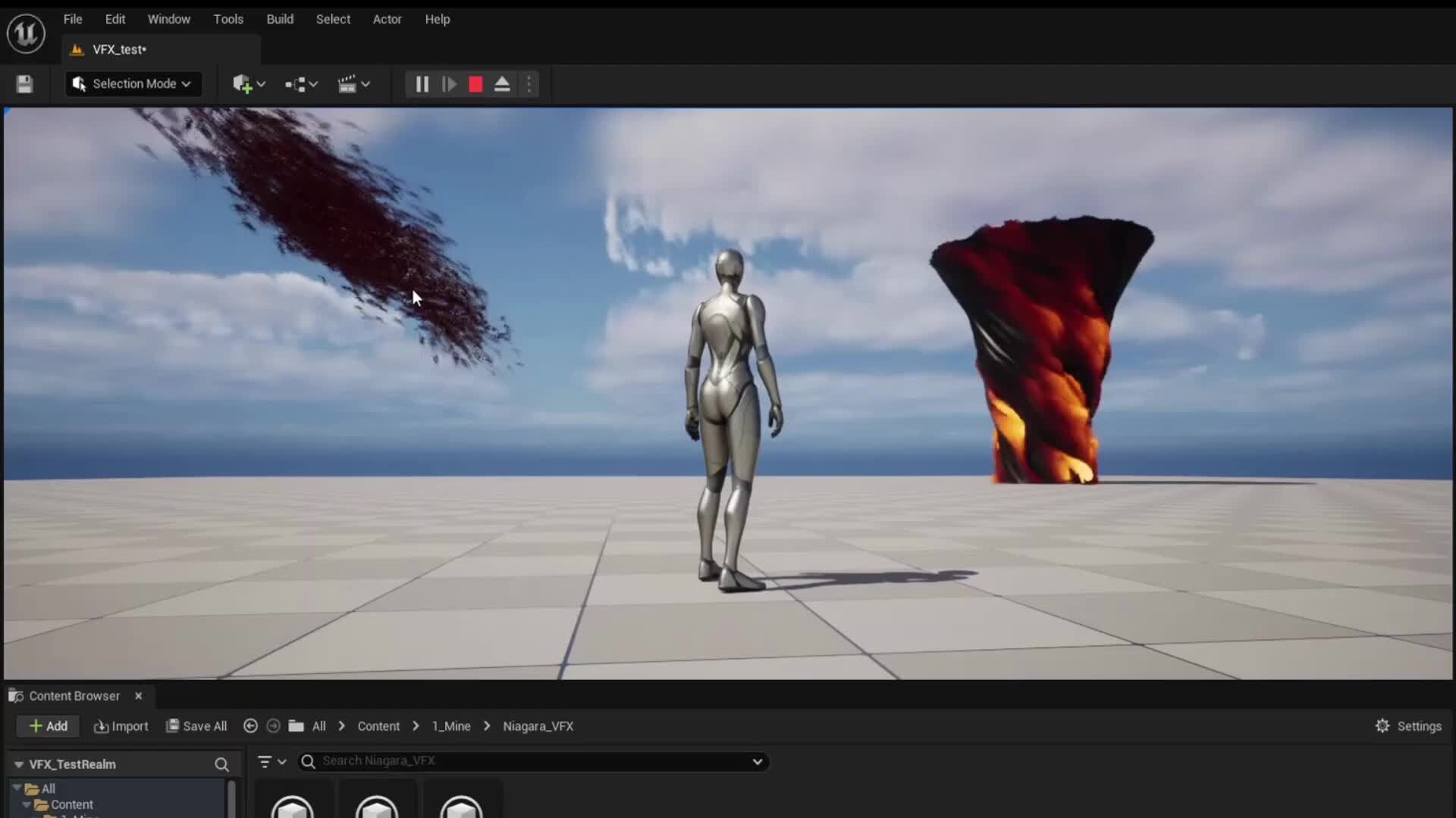 ArtStation - VFX and Particle practice in UE5