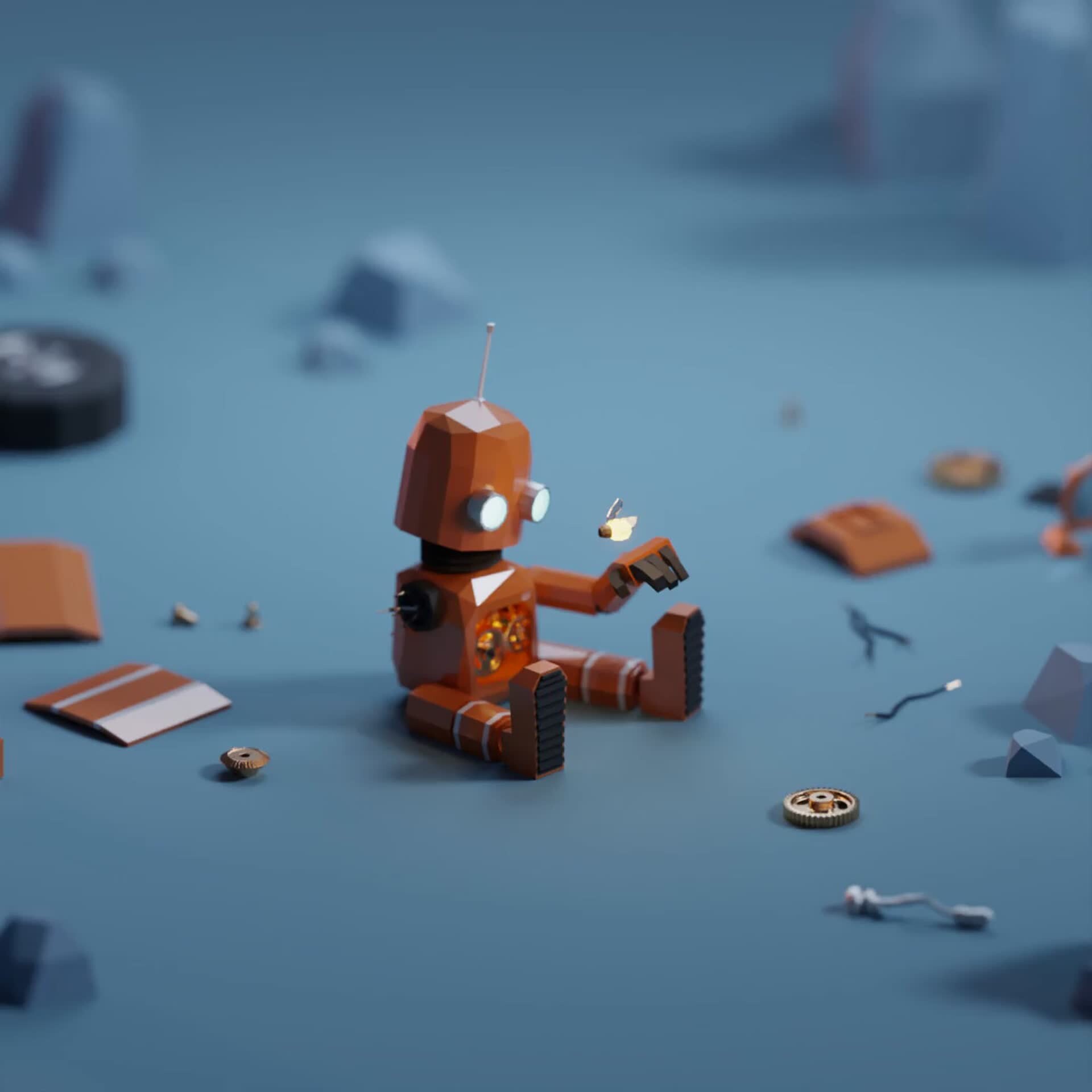 ArtStation - Broken Robot