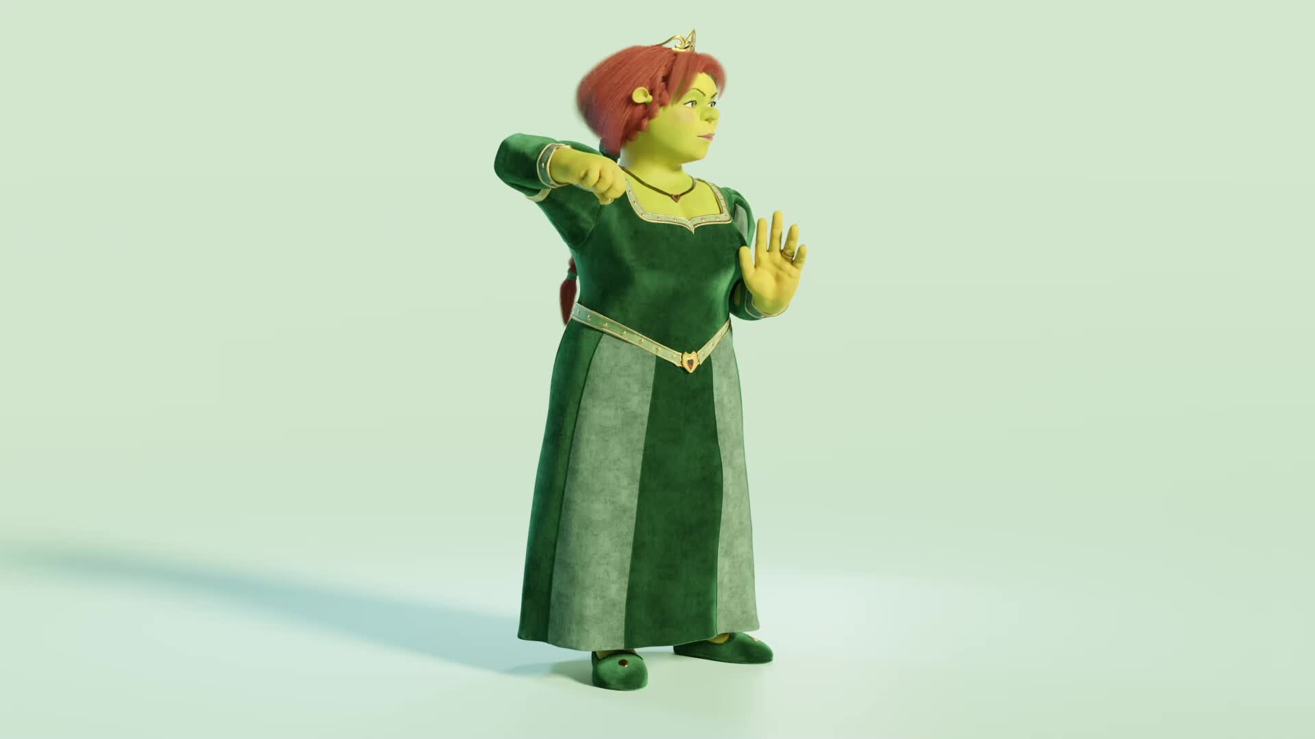 ArtStation - Fiona From Shrek